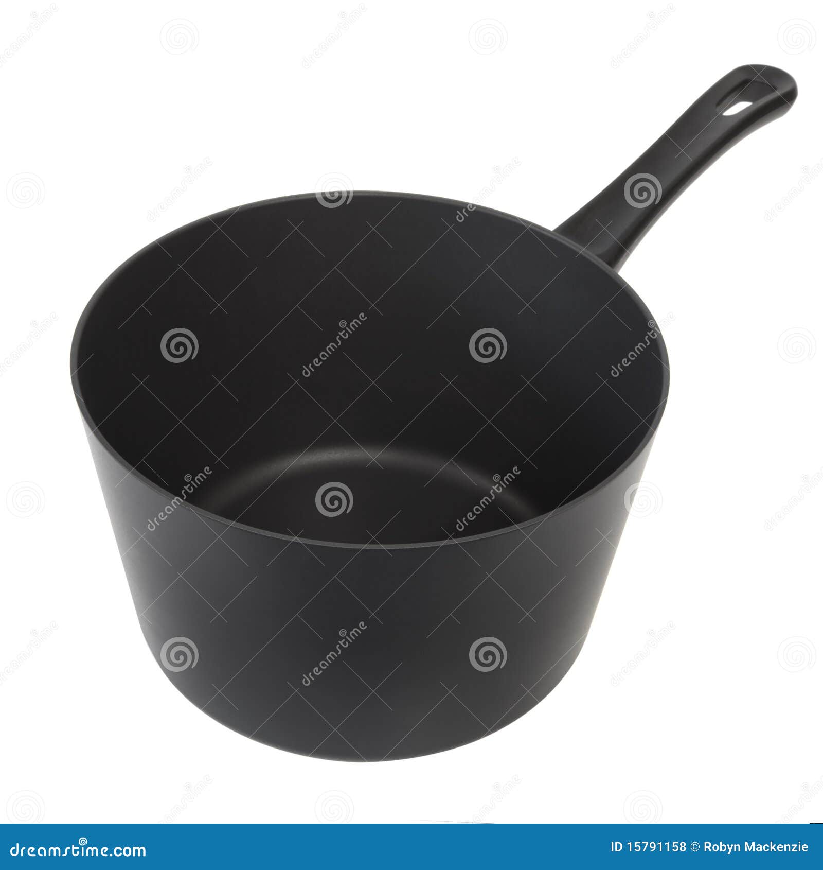 Saucepan stock photo. Image of black, empty, casserole - 15791158