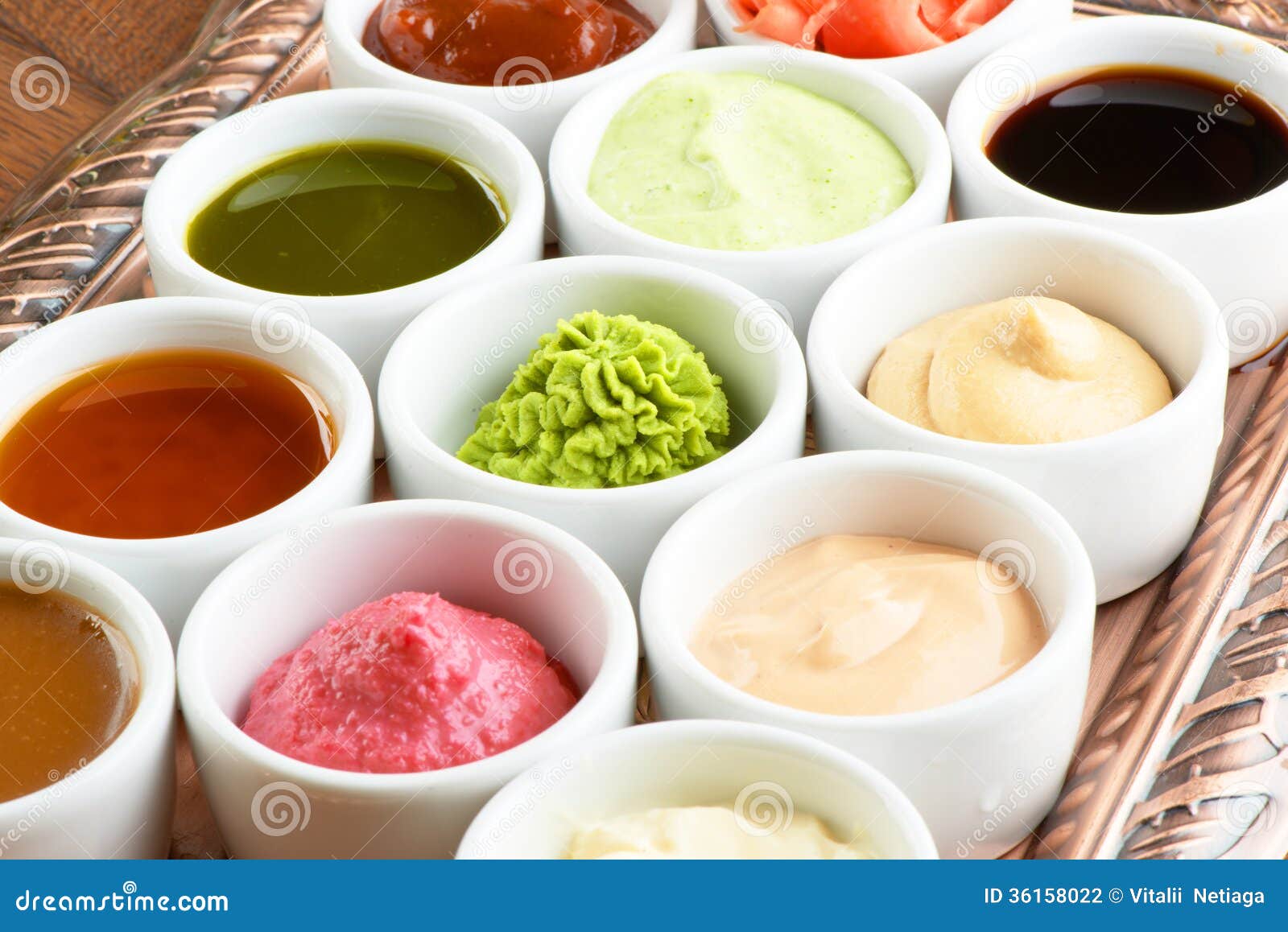 Sauces collection stock photo. Image of color, meal, ketchup - 36158022