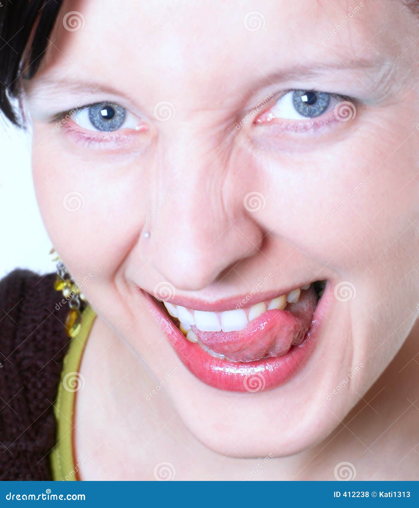 Saucy stock photo. Image of hair, head, funny, redhaired - 412238