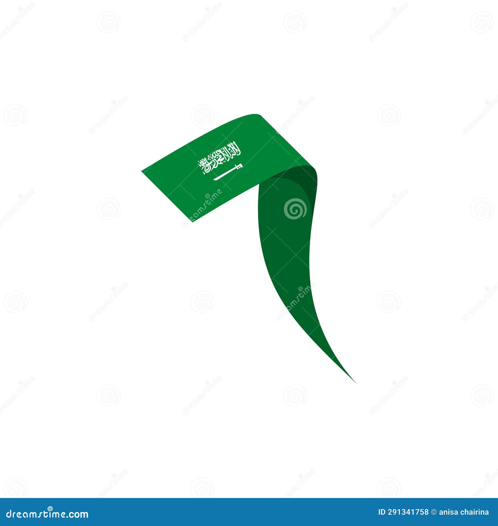 Saudi Arabia Element Independence Day Illustration Design Vector Stock ...