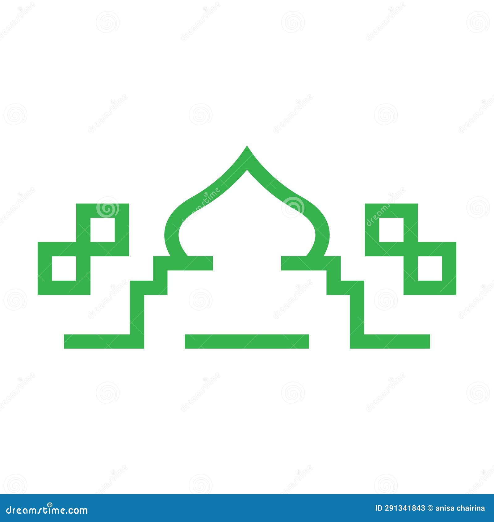 Saudi Arabia Frame Pattern Design. Arabic Frame Stock Illustration ...
