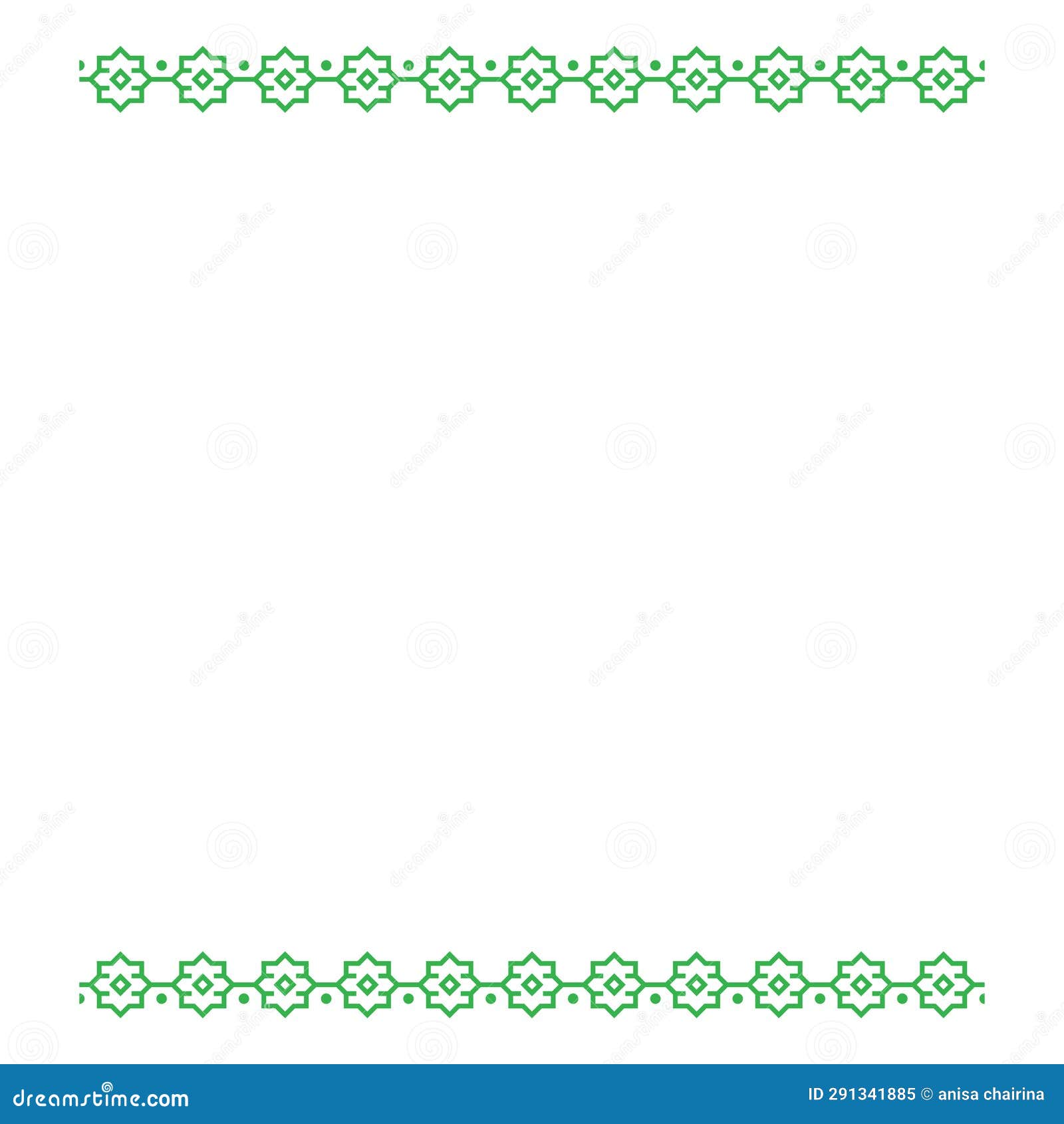 Saudi Arabia Frame Pattern Design. Arabic Frame Stock Illustration ...