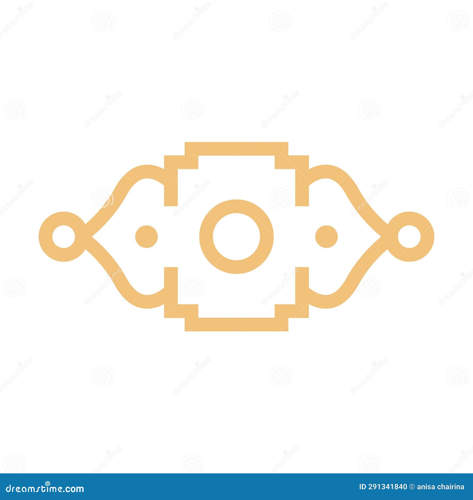 Saudi Arabia Frame Pattern Design. Arabic Frame Stock Illustration ...