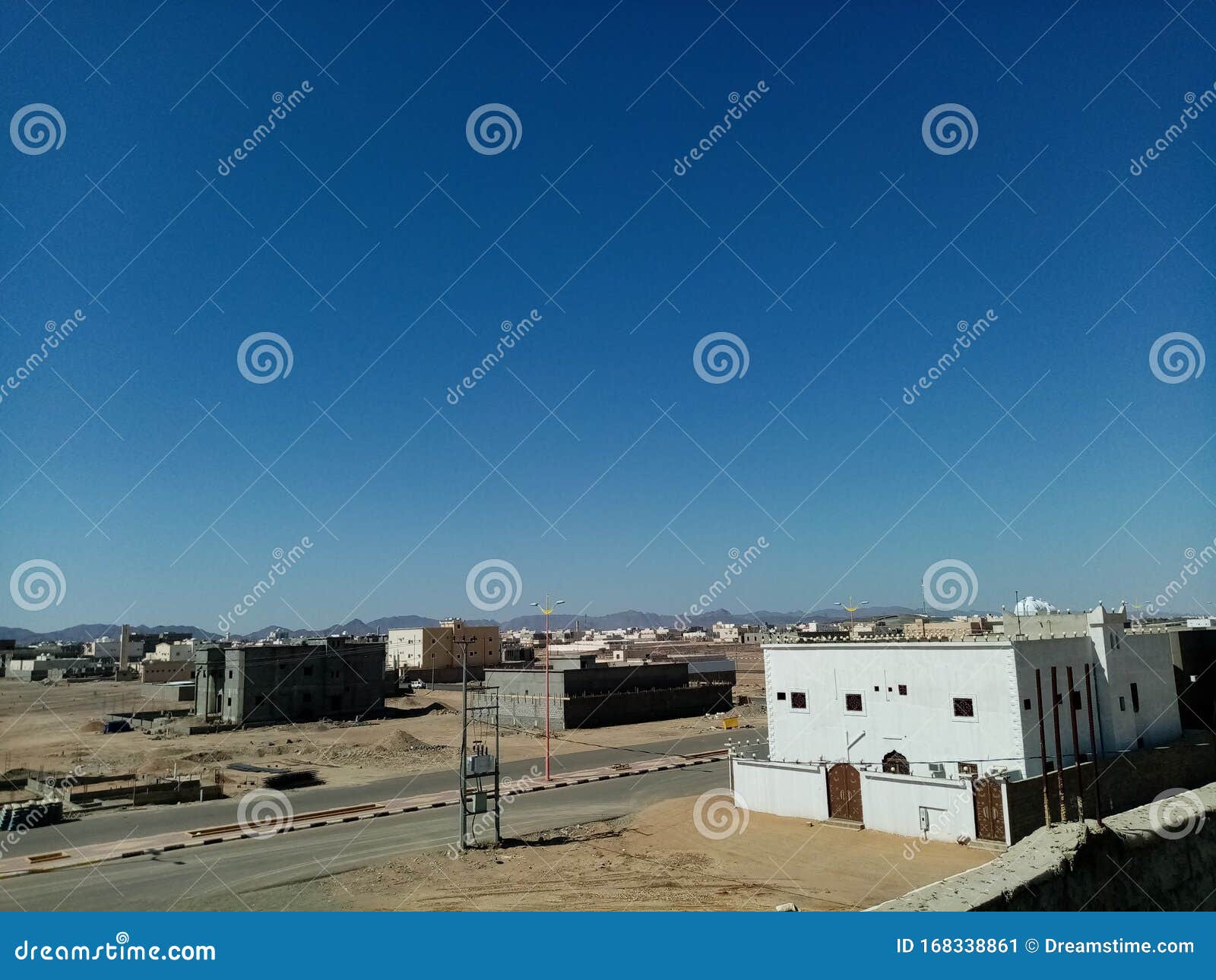 Saudi Arabia Ranyah Long Road Stock Image - Image of long, ranyah ...