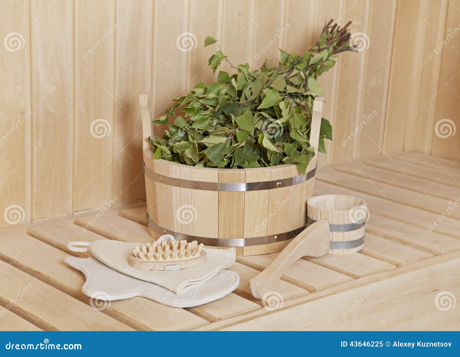 Sauna stuff stock image. Image of scoop, relax, heat - 43646225