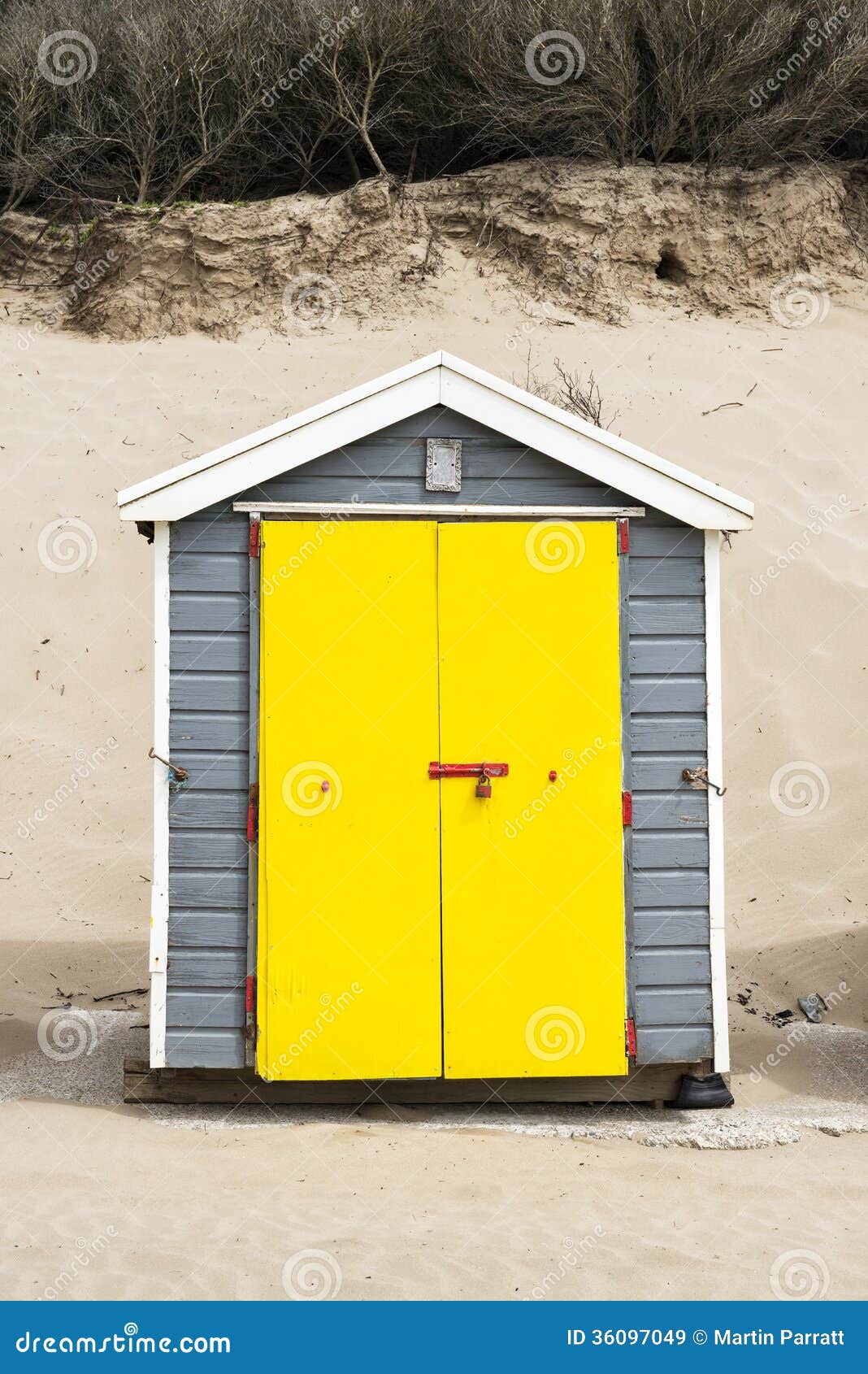 Saunton Sands Beach Huts stock image. Image of devon - 36097049