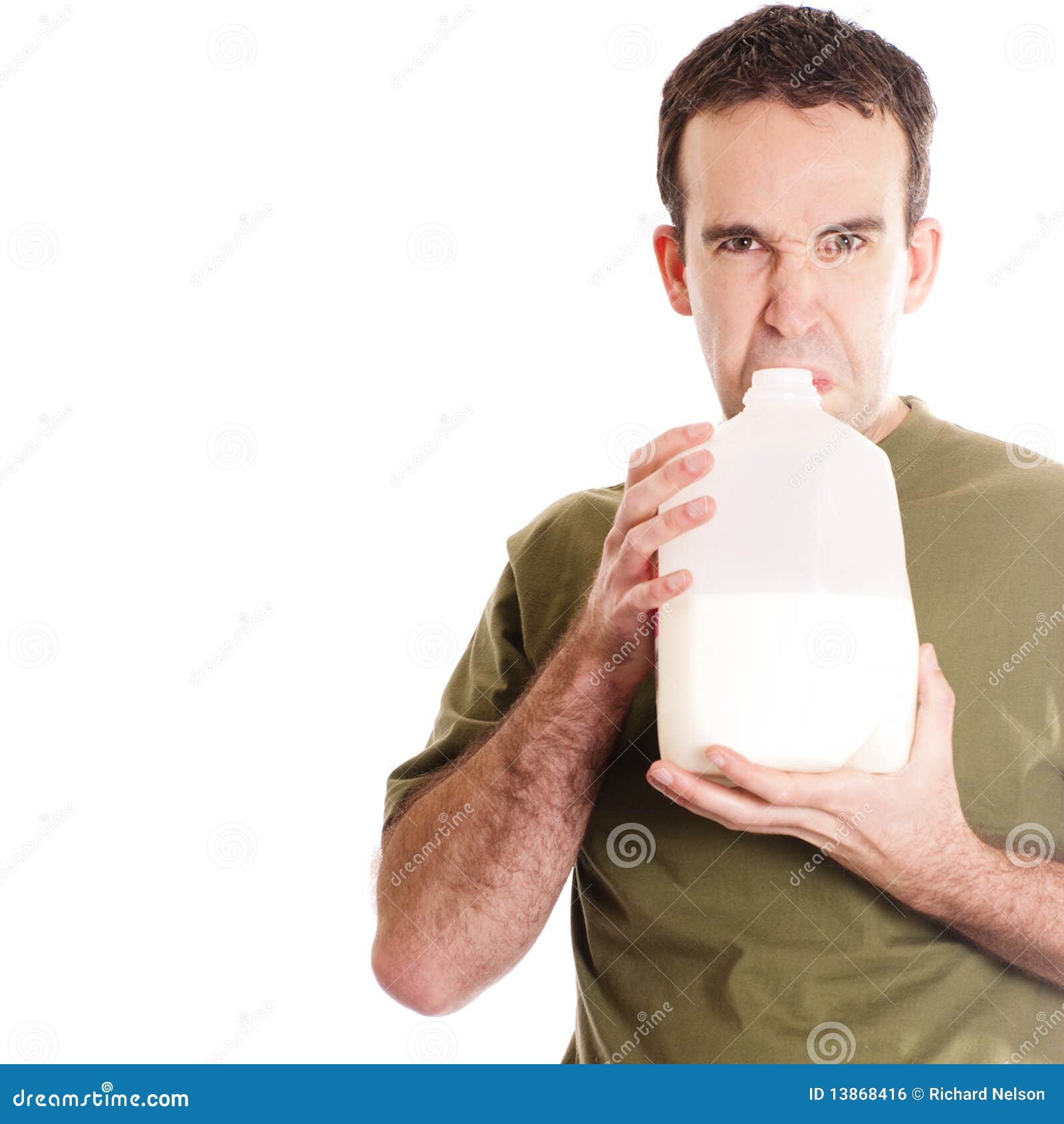 Saure Milch stockfoto. Bild von gegoren, schnüffeln, vitamin - 13868416