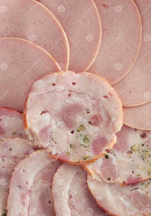 Sausage stock image. Image of slice, polony, food, fresh - 7298619
