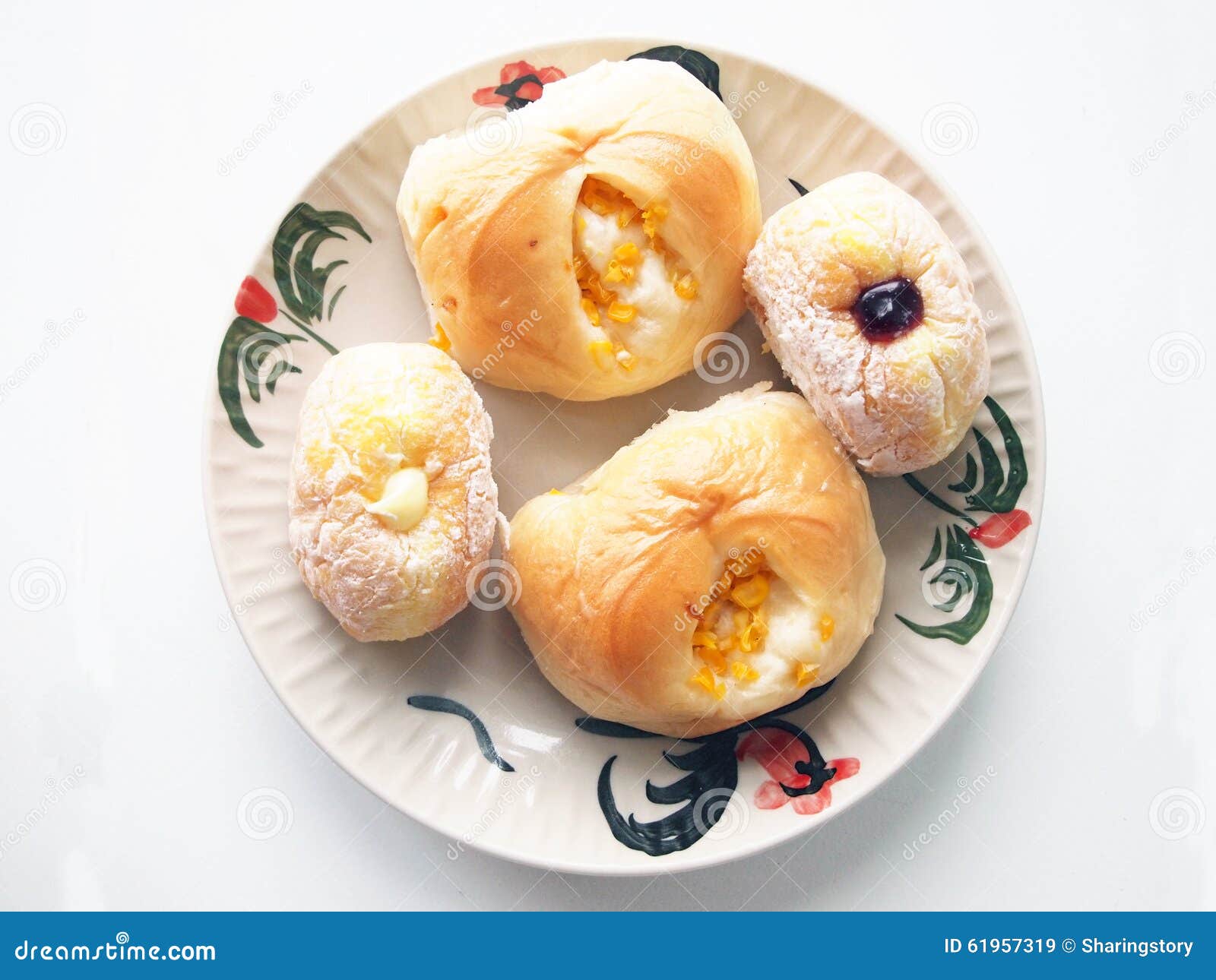 Sausage bread thai bakery stock image. Image of fastfood - 61957319