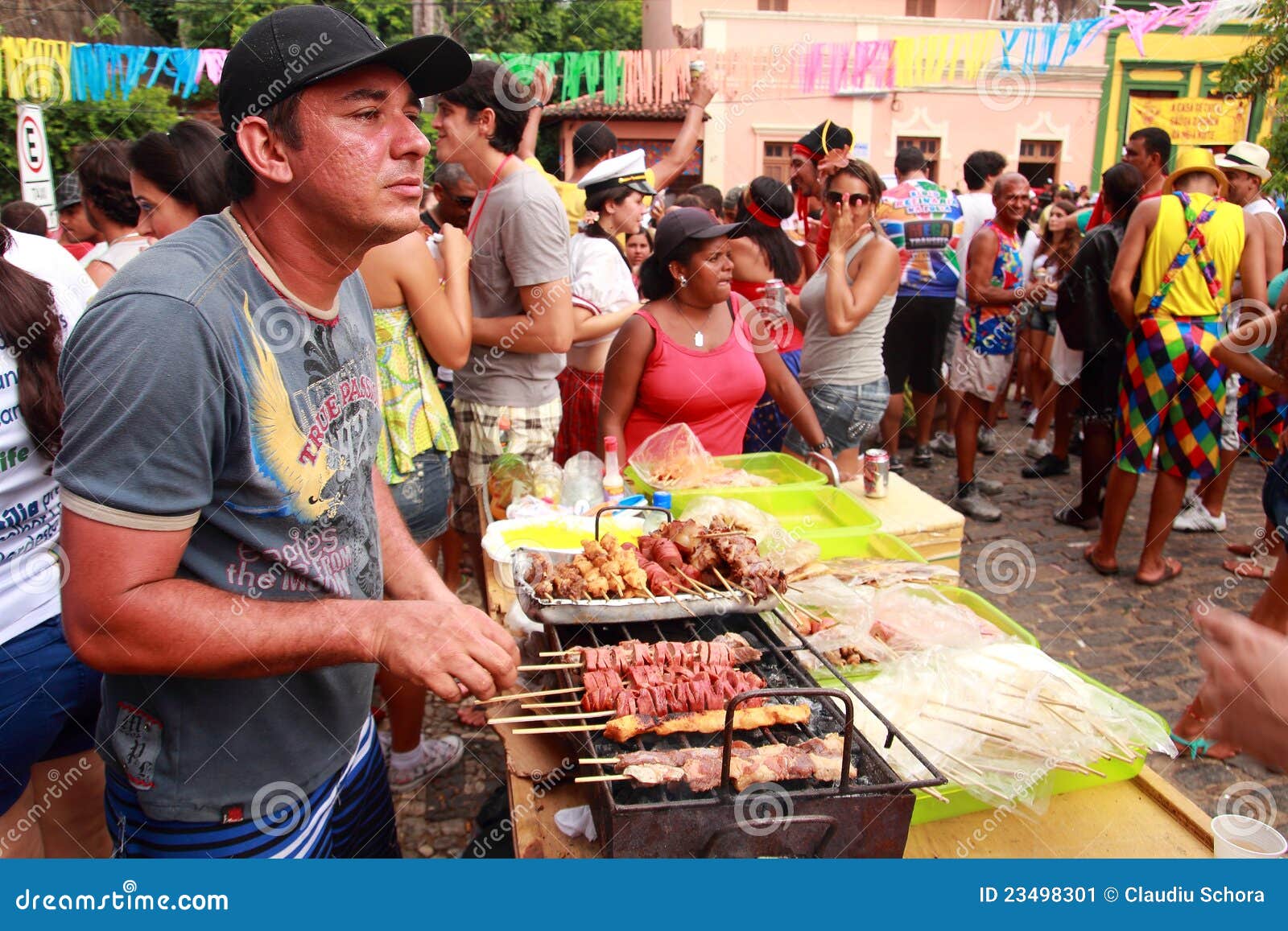 Sausage at carnival editorial photo. Image of costume - 23498301