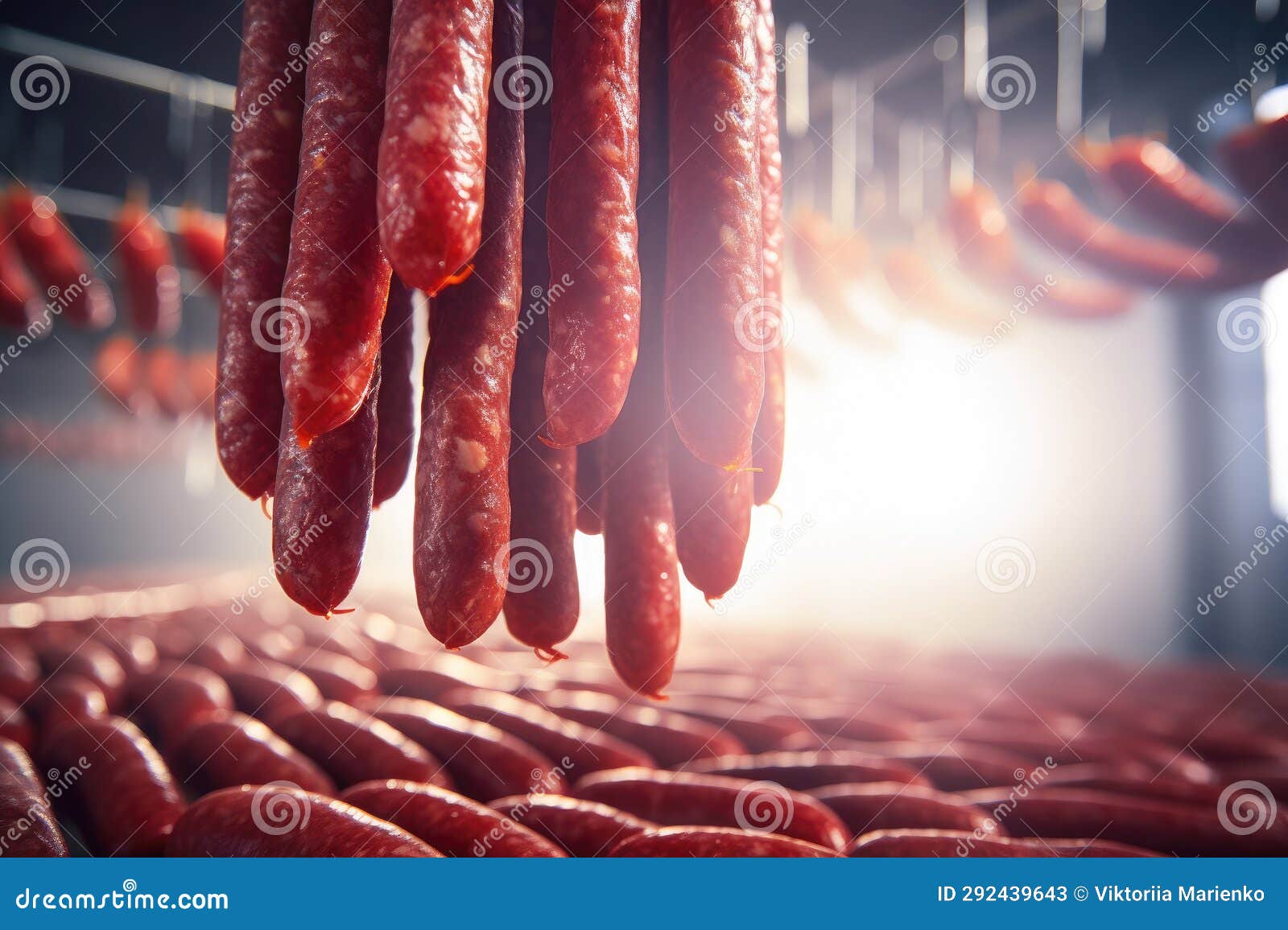 Sausage Factory Technology: Crafting Quality Products Stock ...
