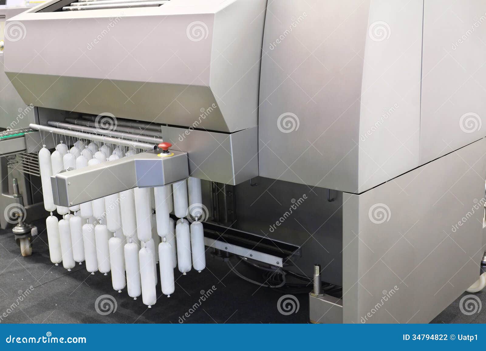 Sausage machine stock photo. Image of sausage, food, forcemeat - 34794822