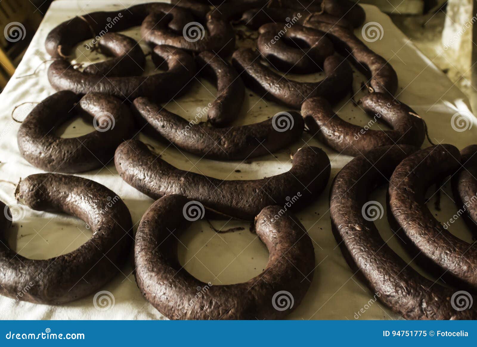 Sausage stock image. Image of gourmet, grilled, cooking - 94751775