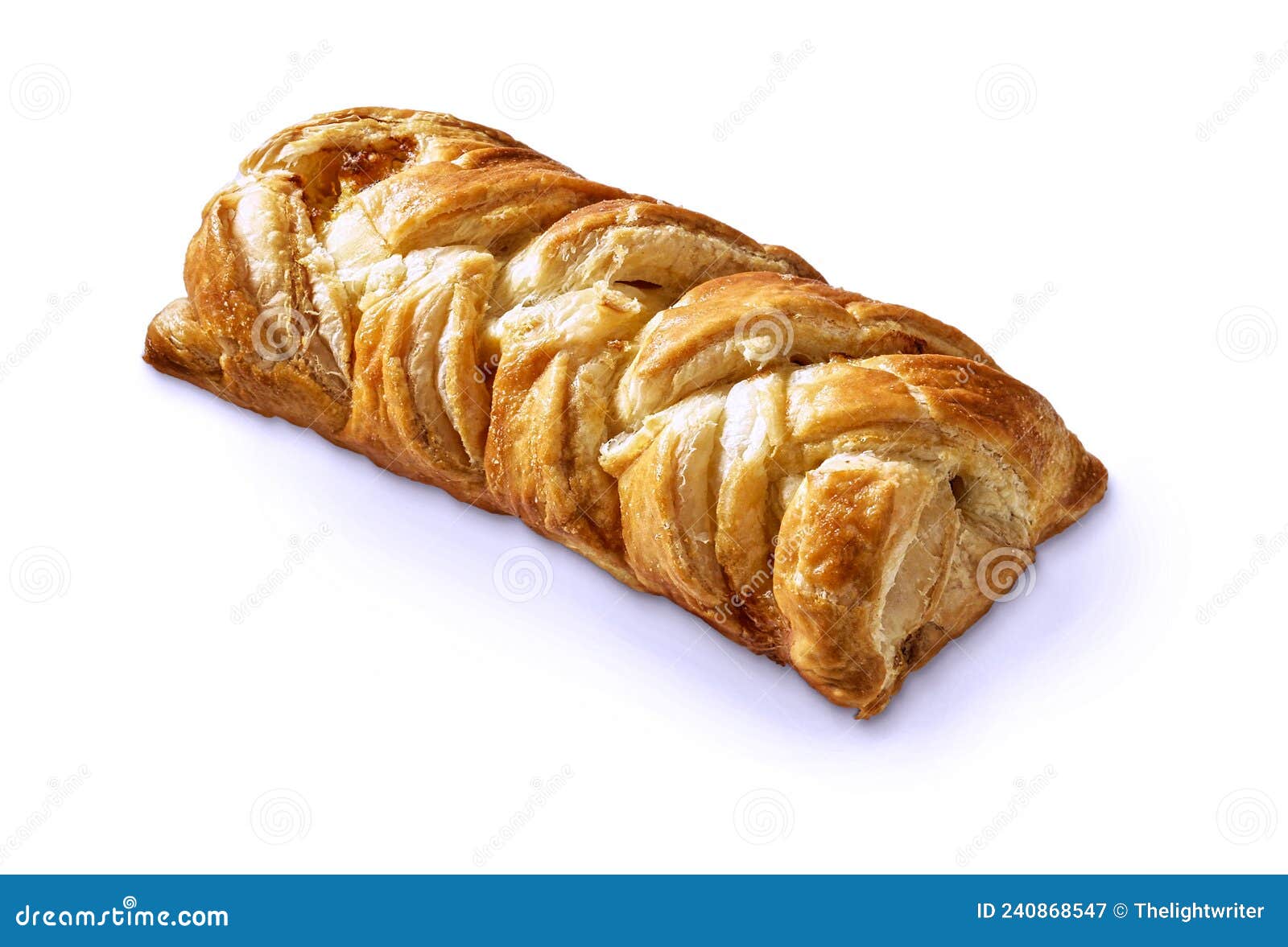 Sausage Roll Puff Pastry Snack with Meat Stock Image - Image of ...