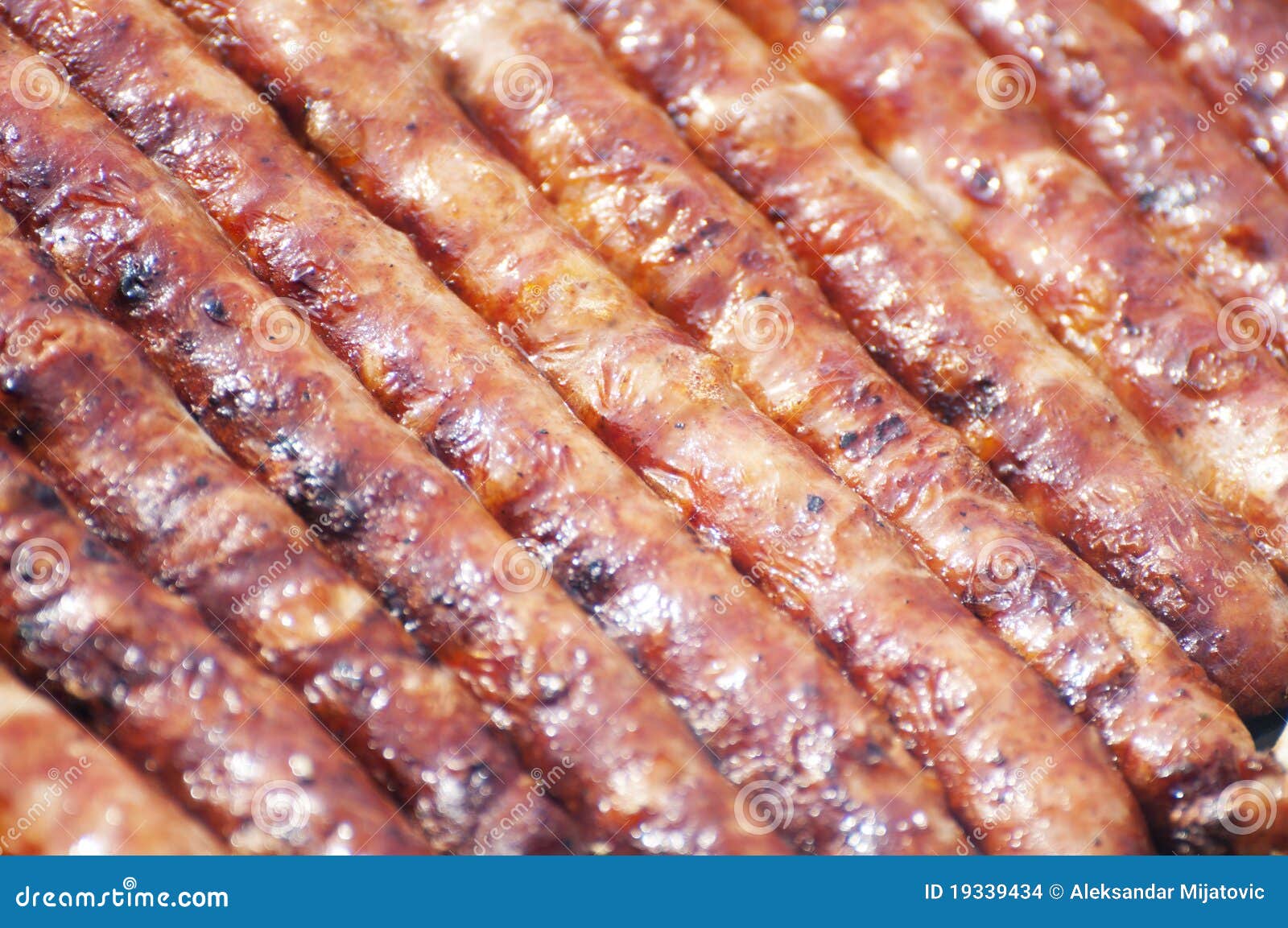 Sausages background stock photo. Image of eater, cookout - 19339434