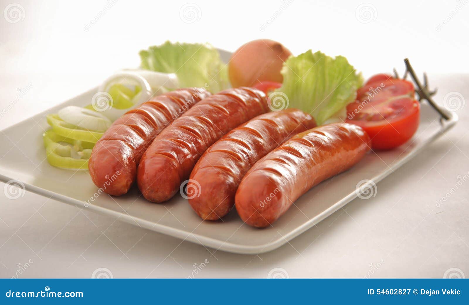 Sausages stock image. Image of meal, food, gourmet, brown - 54602827