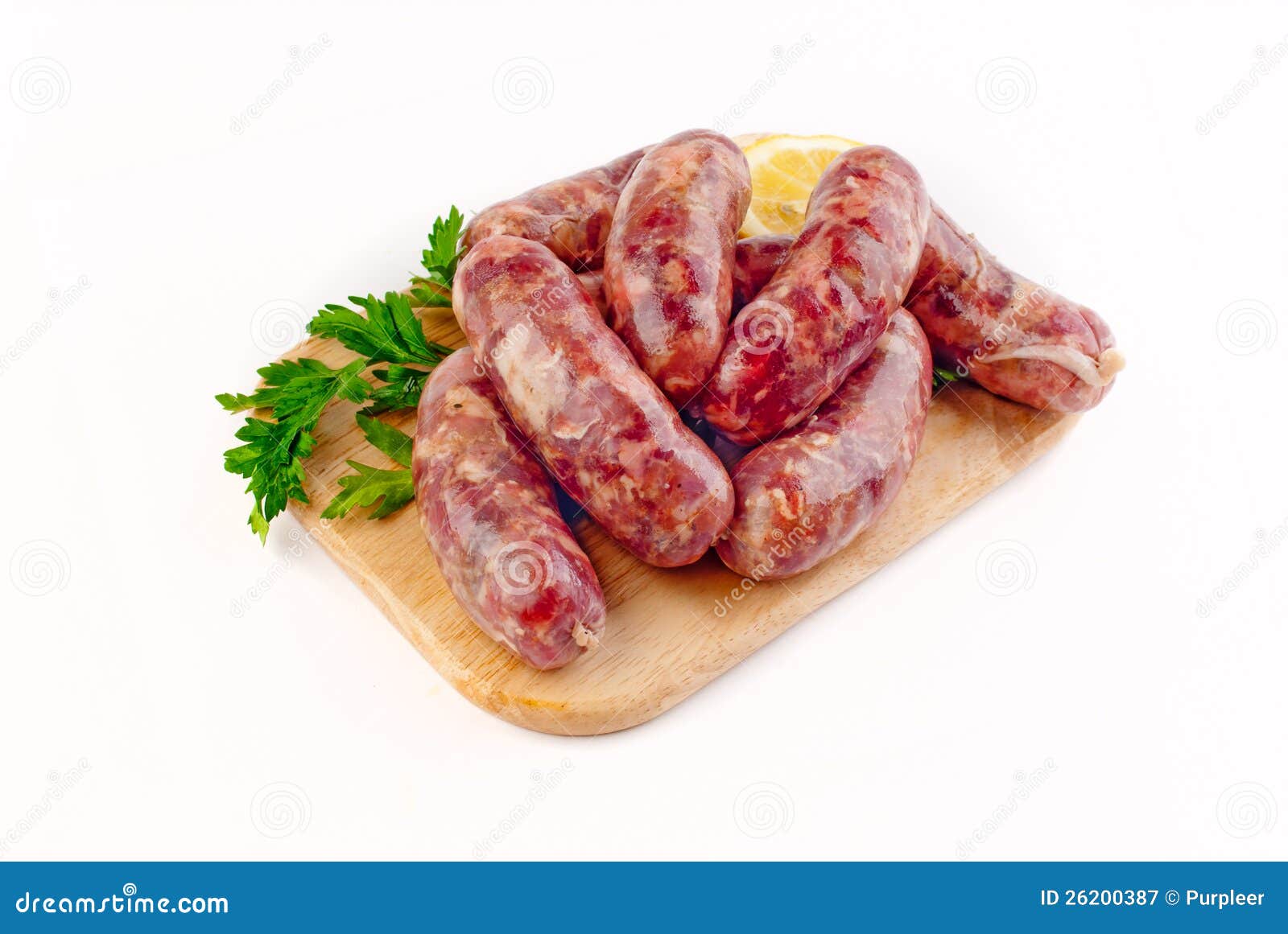 Sausages from Mutton, Pork & Beef Stock Image - Image of isolated ...
