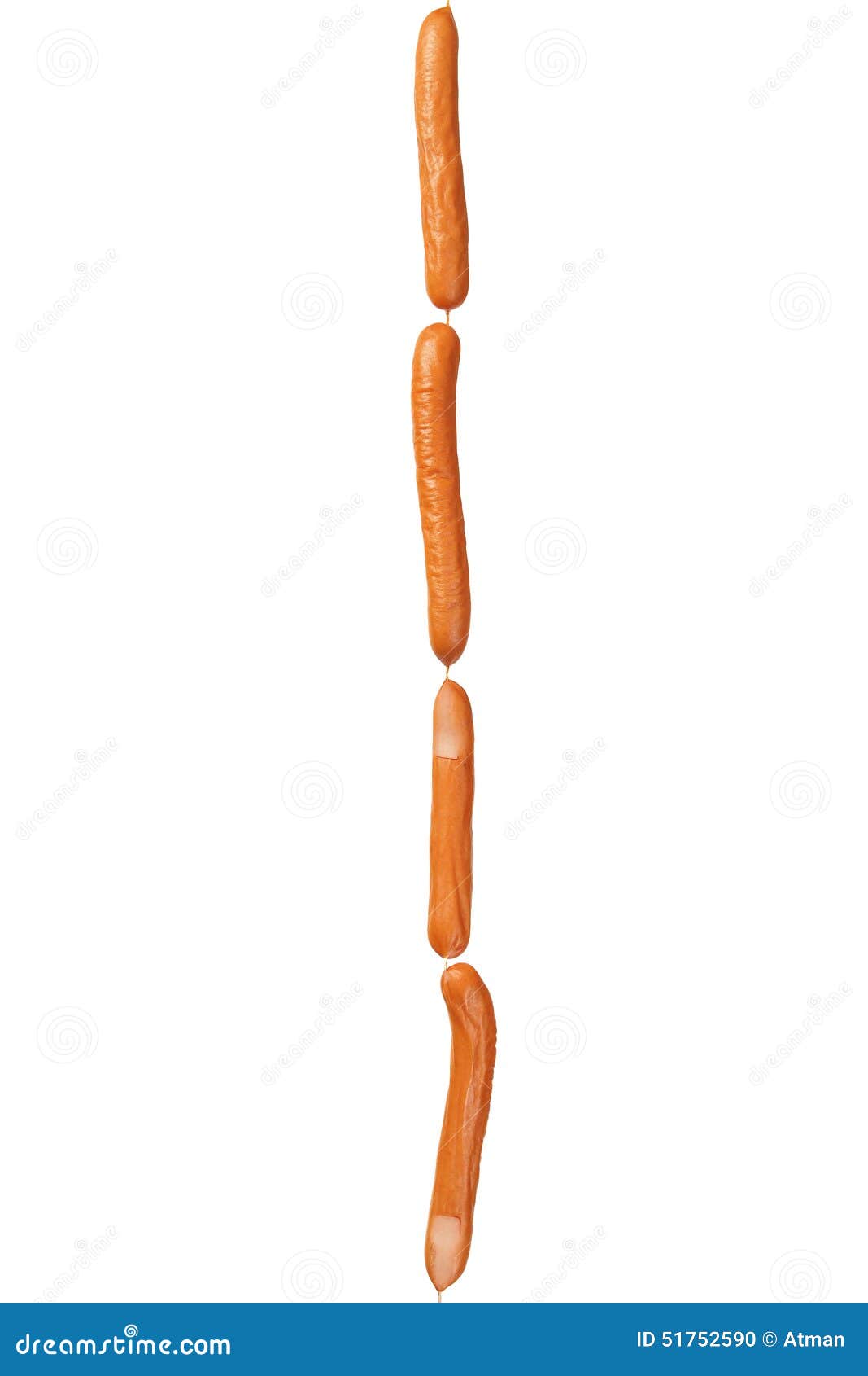 Sausages stock photo. Image of sausages, sausage, calf - 51752590