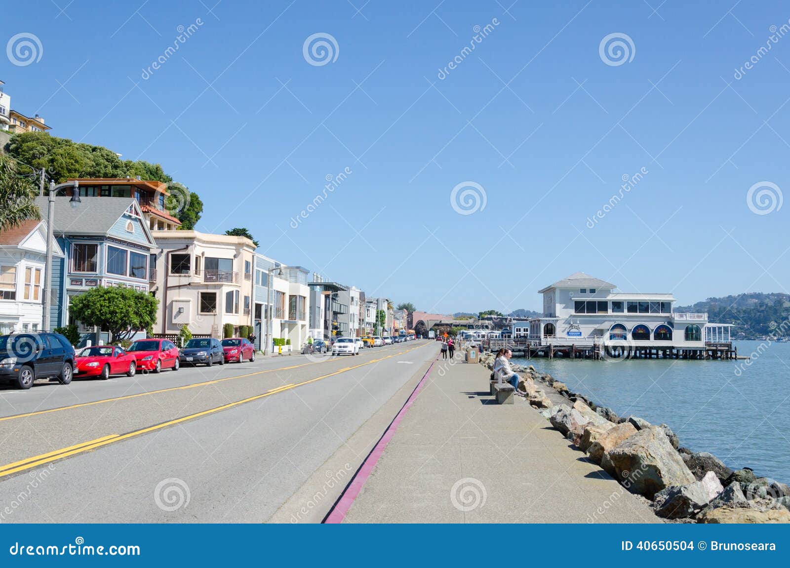Sausalito imagen de archivo editorial. Imagen de ciudad - 40650504