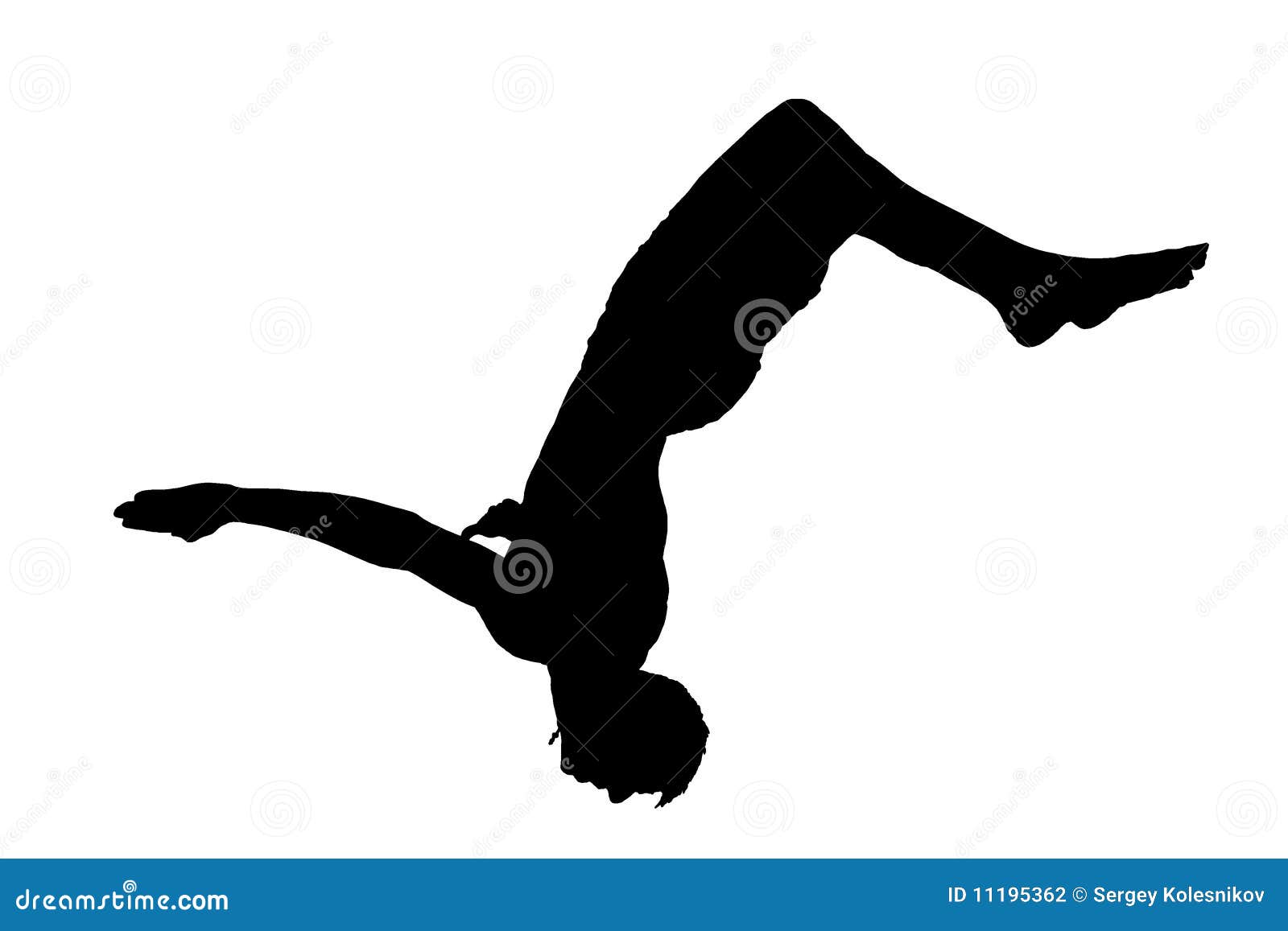 Saut illustration de vecteur. Illustration du isolement - 11195362