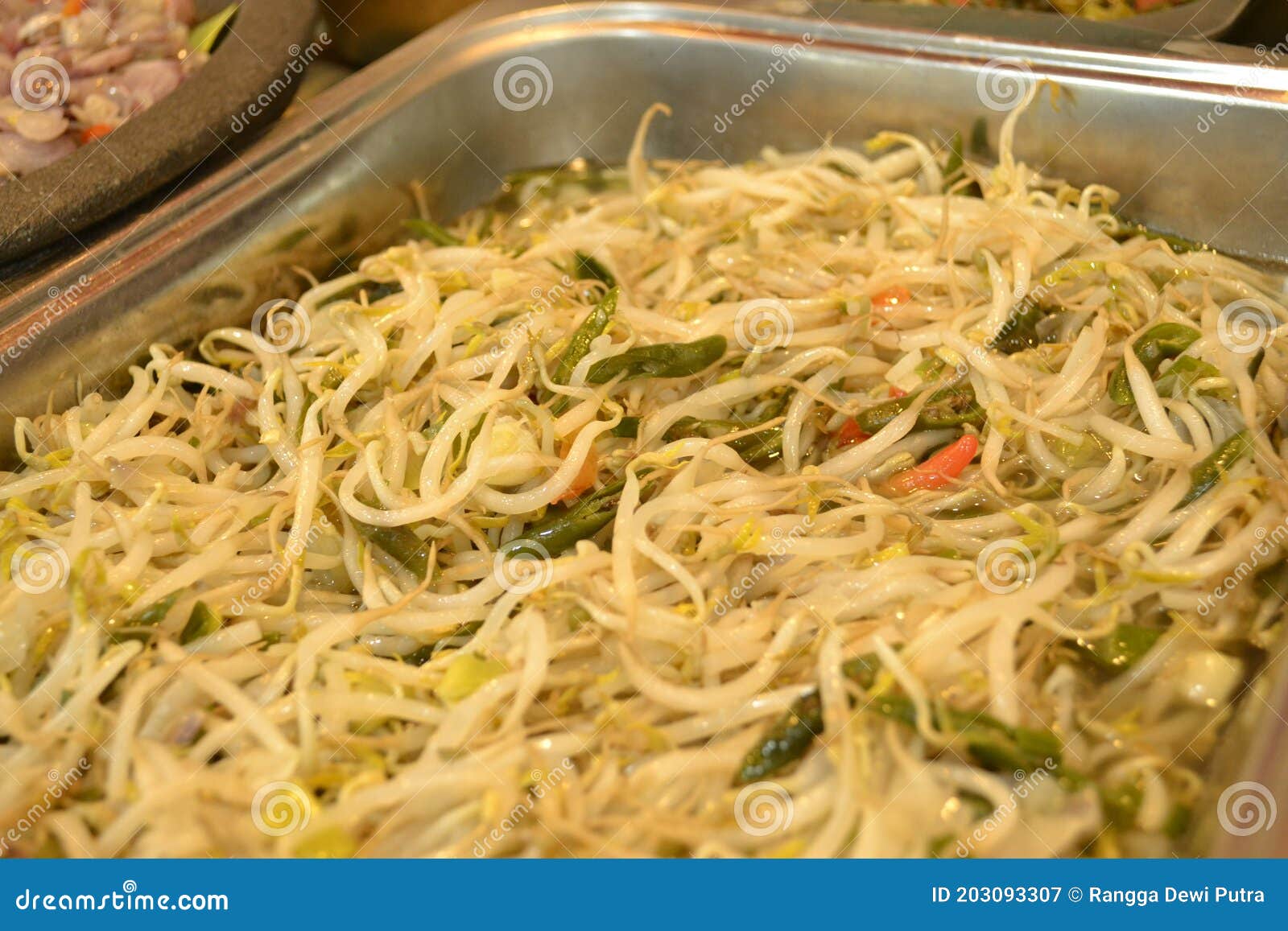 Saute the Sprouts that are Ready To Eat Stock Image - Image of ready ...