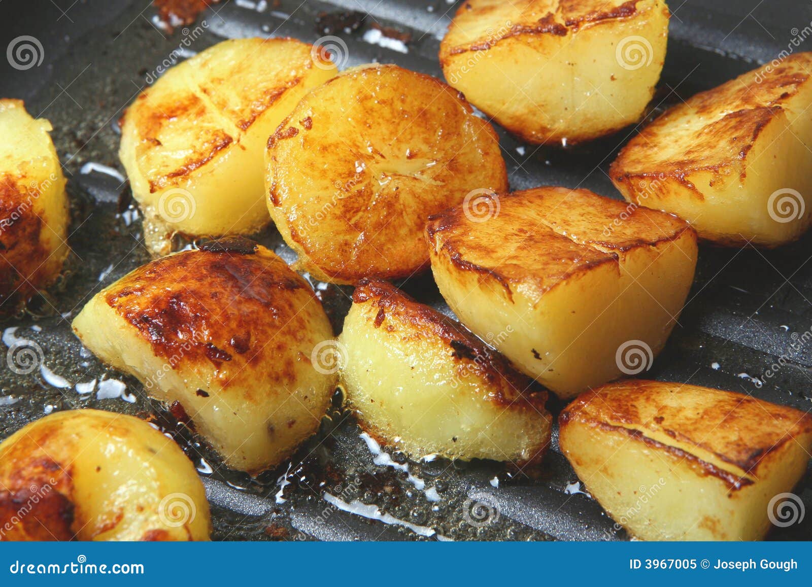 Sauteed Potatoes stock image. Image of saute, sauteed - 3967005