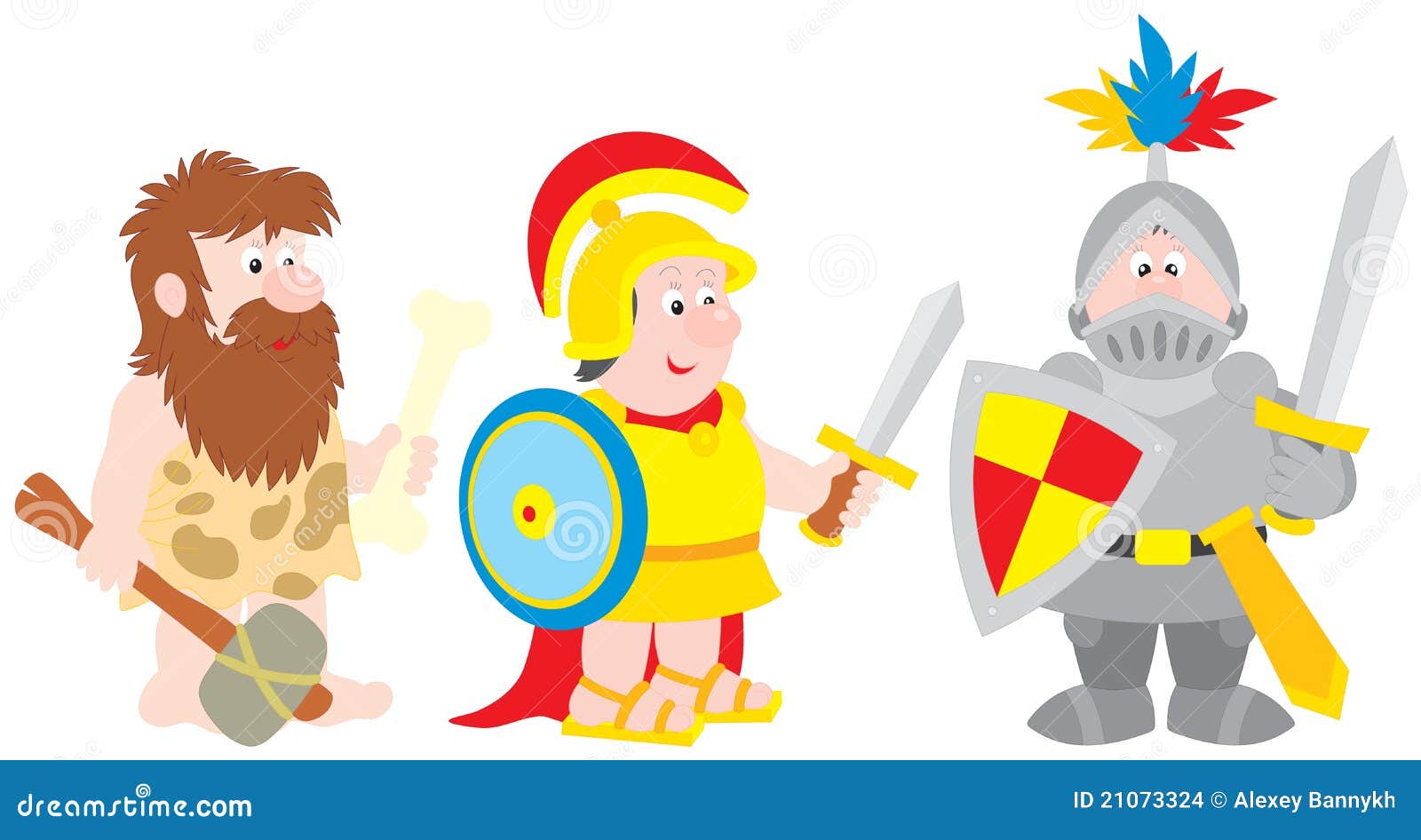 Savage Warrior Running Into Battle Wearing Traditional Armor And ...