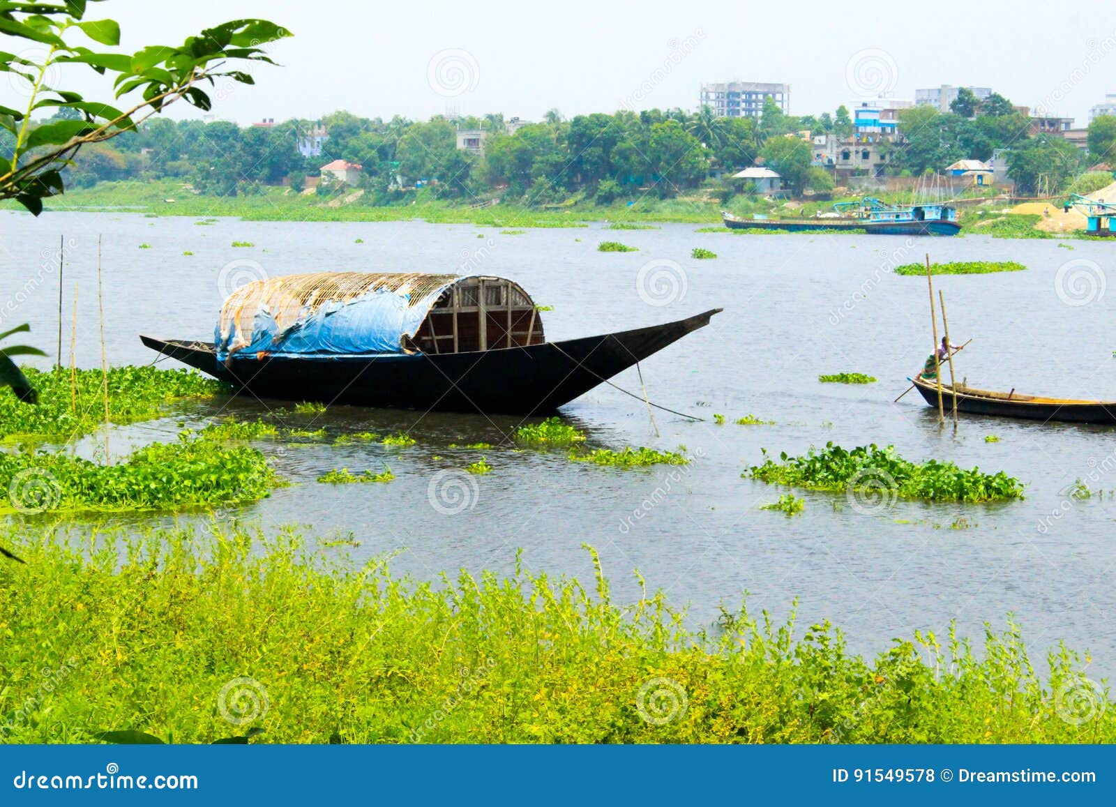 Savar River Side , Bangladesh. Stock Photo - Image of bangladesh, boat ...