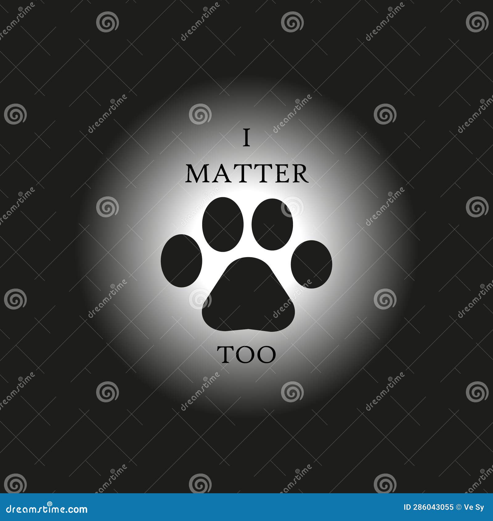 SAVE the ANIMALS stock illustration. Illustration of poster - 286043055