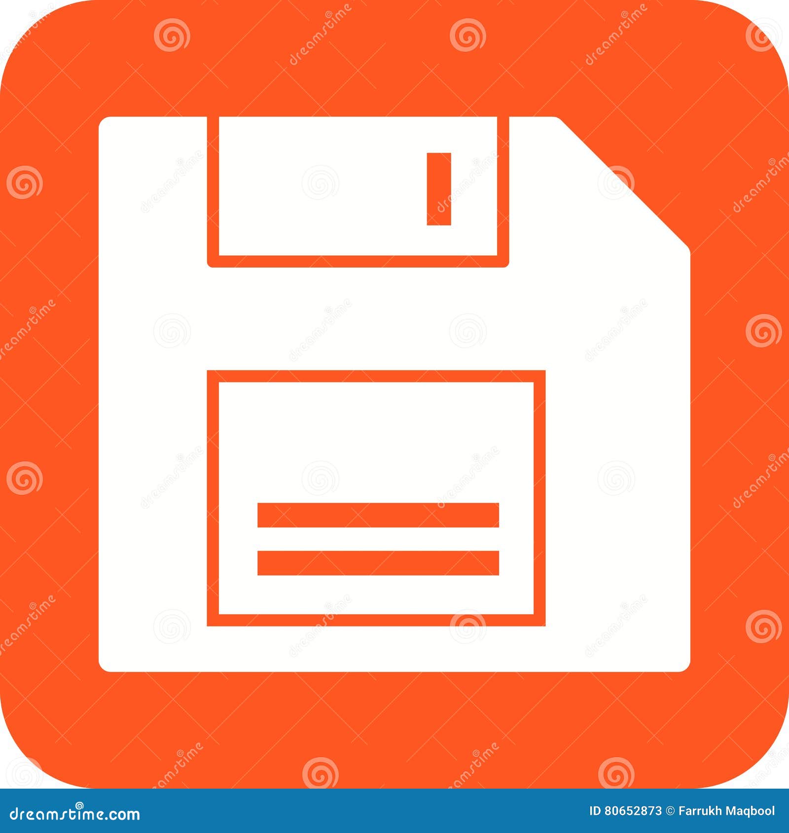 Save Button stock illustration. Illustration of internet - 80652873