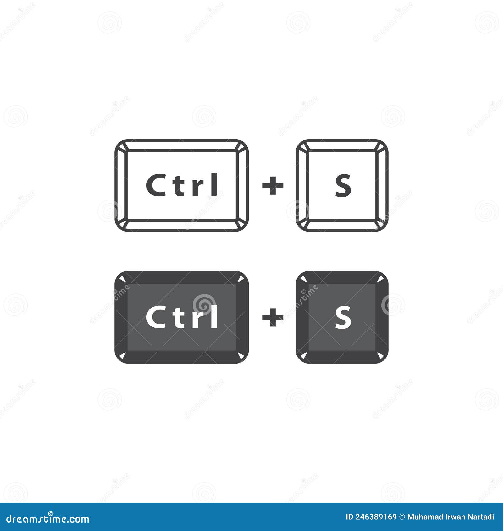 Ctrl Key Icon Stock Image | CartoonDealer.com #207032245