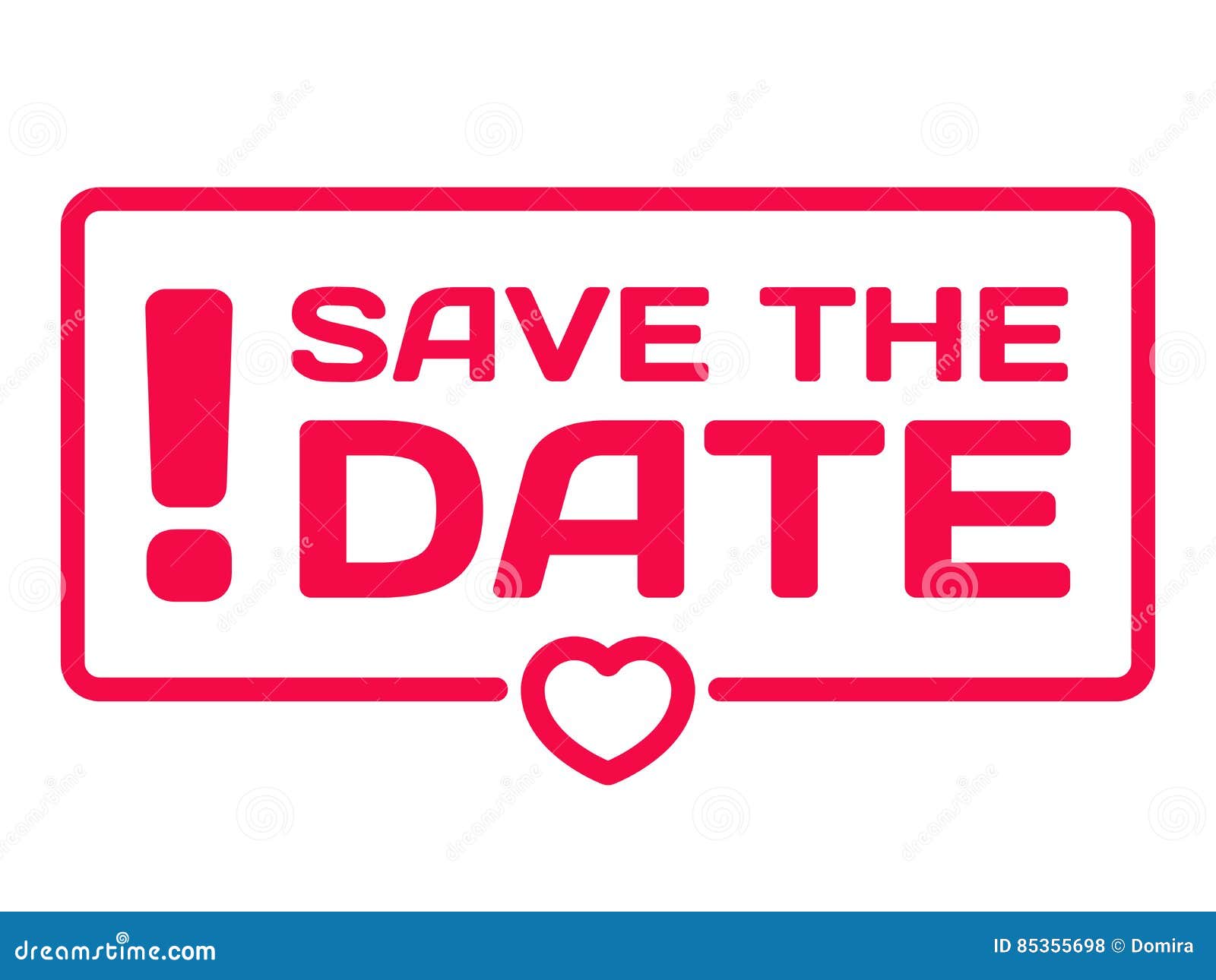 Wedding Save The Date Icon