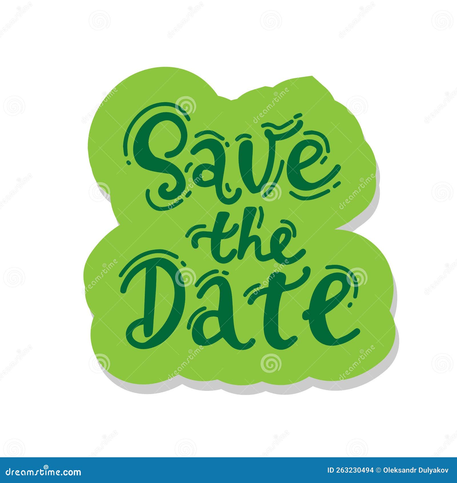 SAVE the DATE LETTERING. WEDDING LETTERING VECTOR BRUSH Stock Vector ...