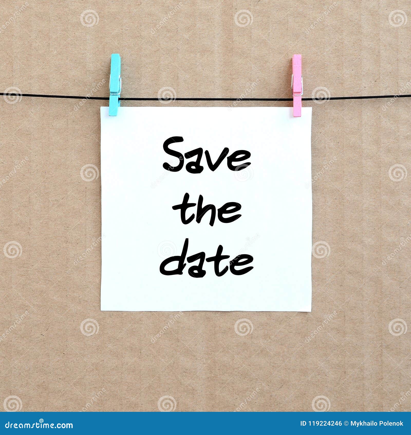 Save Date Note Stock Images - 1,010 Photos