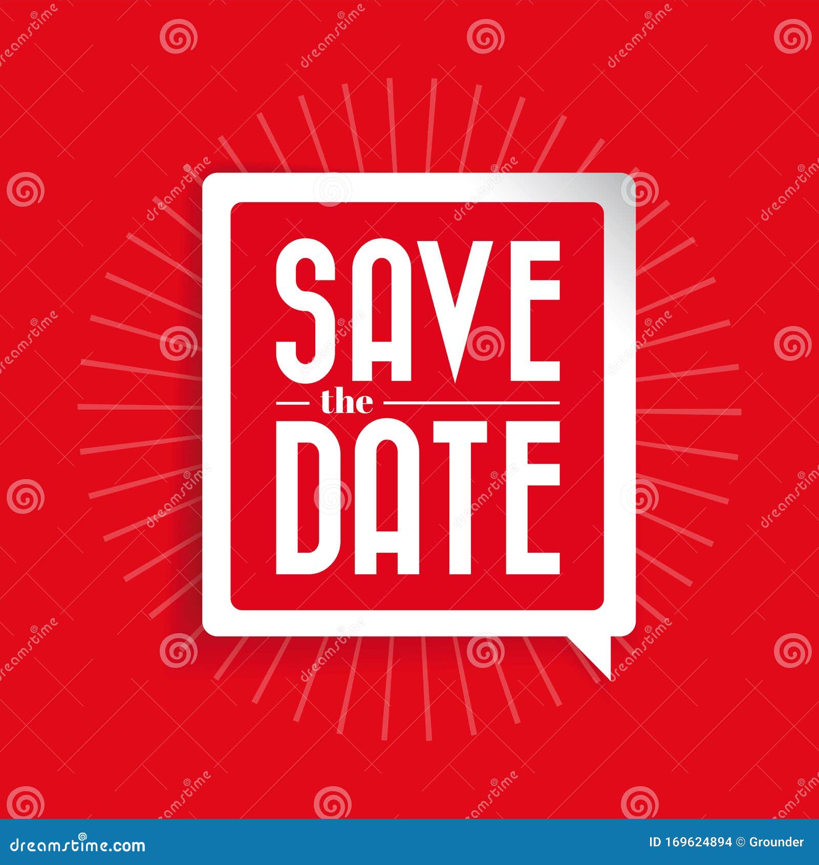 Save the Date Sign Invitation Stock Vector - Illustration of background ...