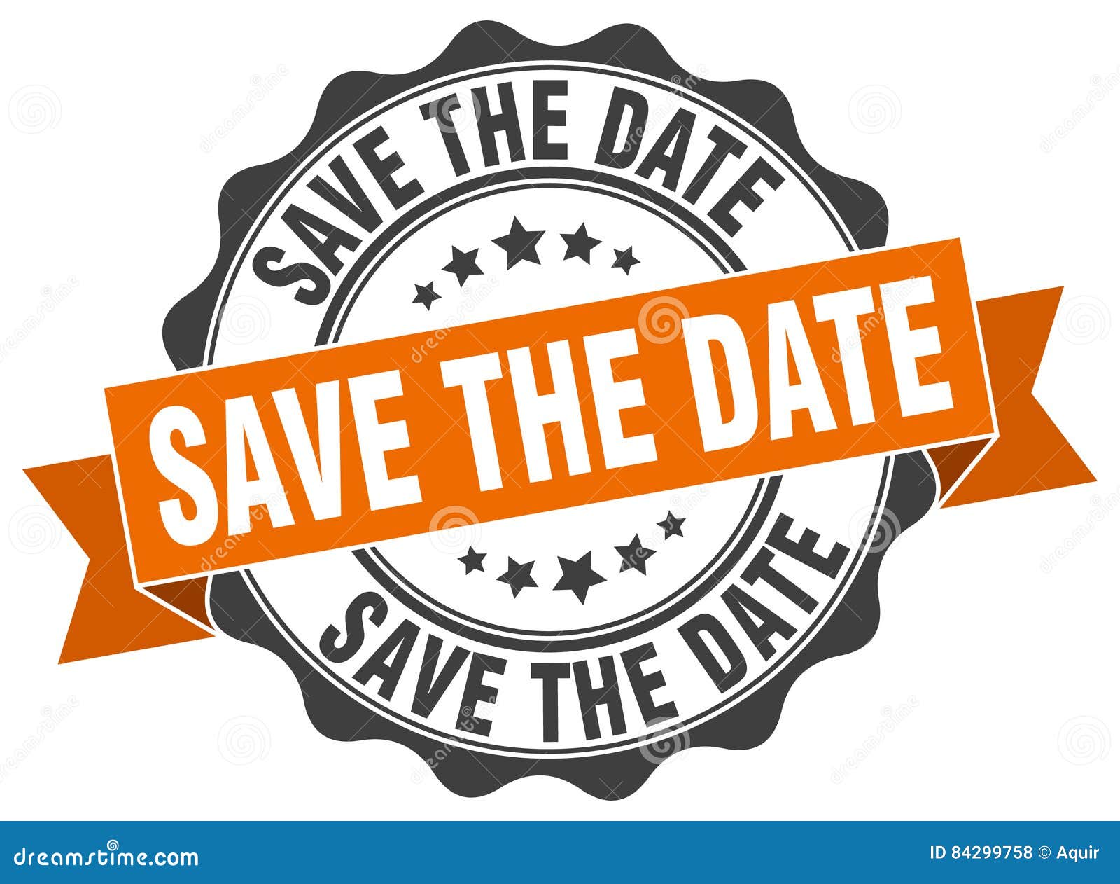 Save the date stamp stock vector. Illustration of vector - 84299758