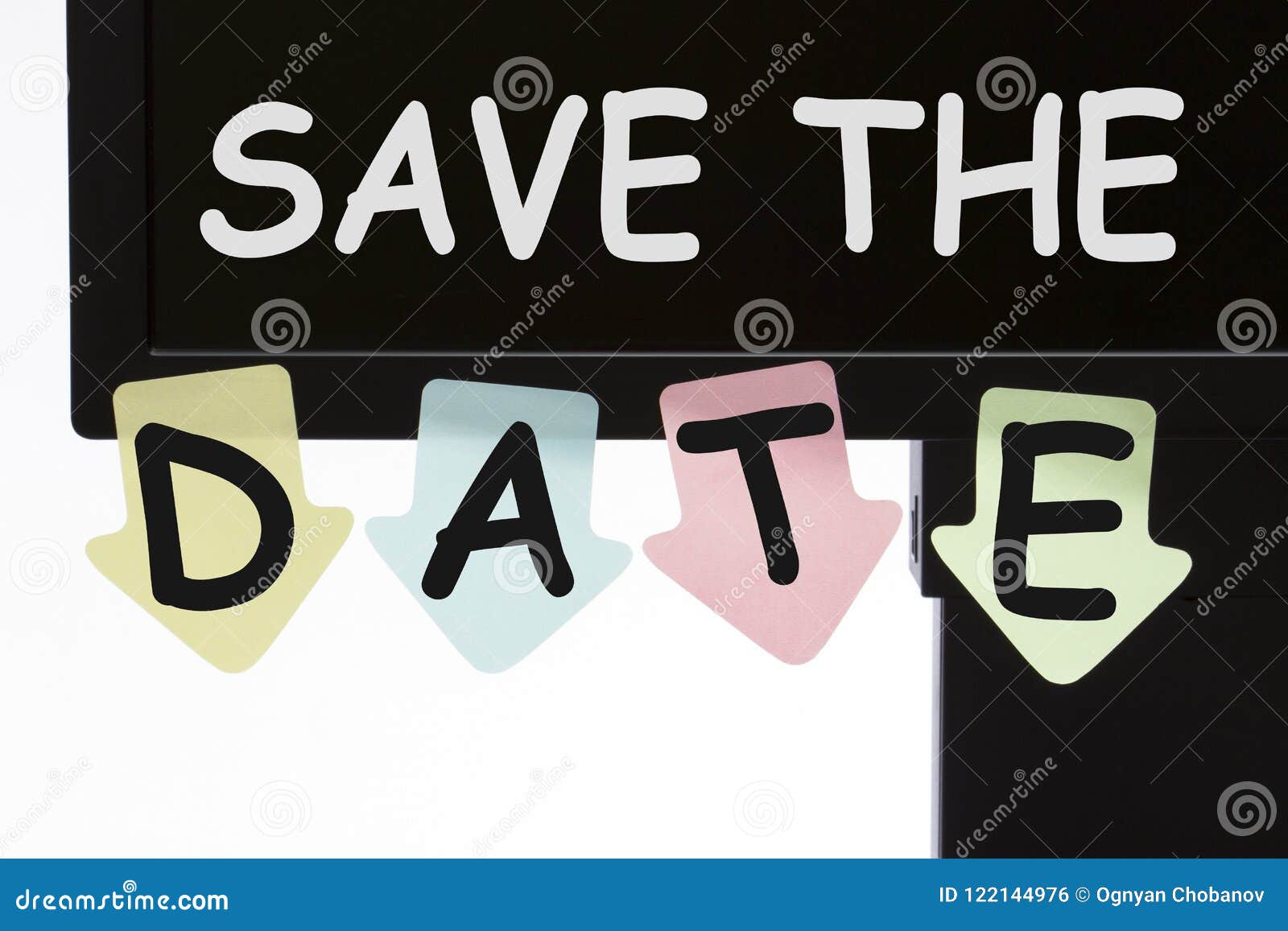 Save the Date stock photo. Image of anniversary, computer - 122144976