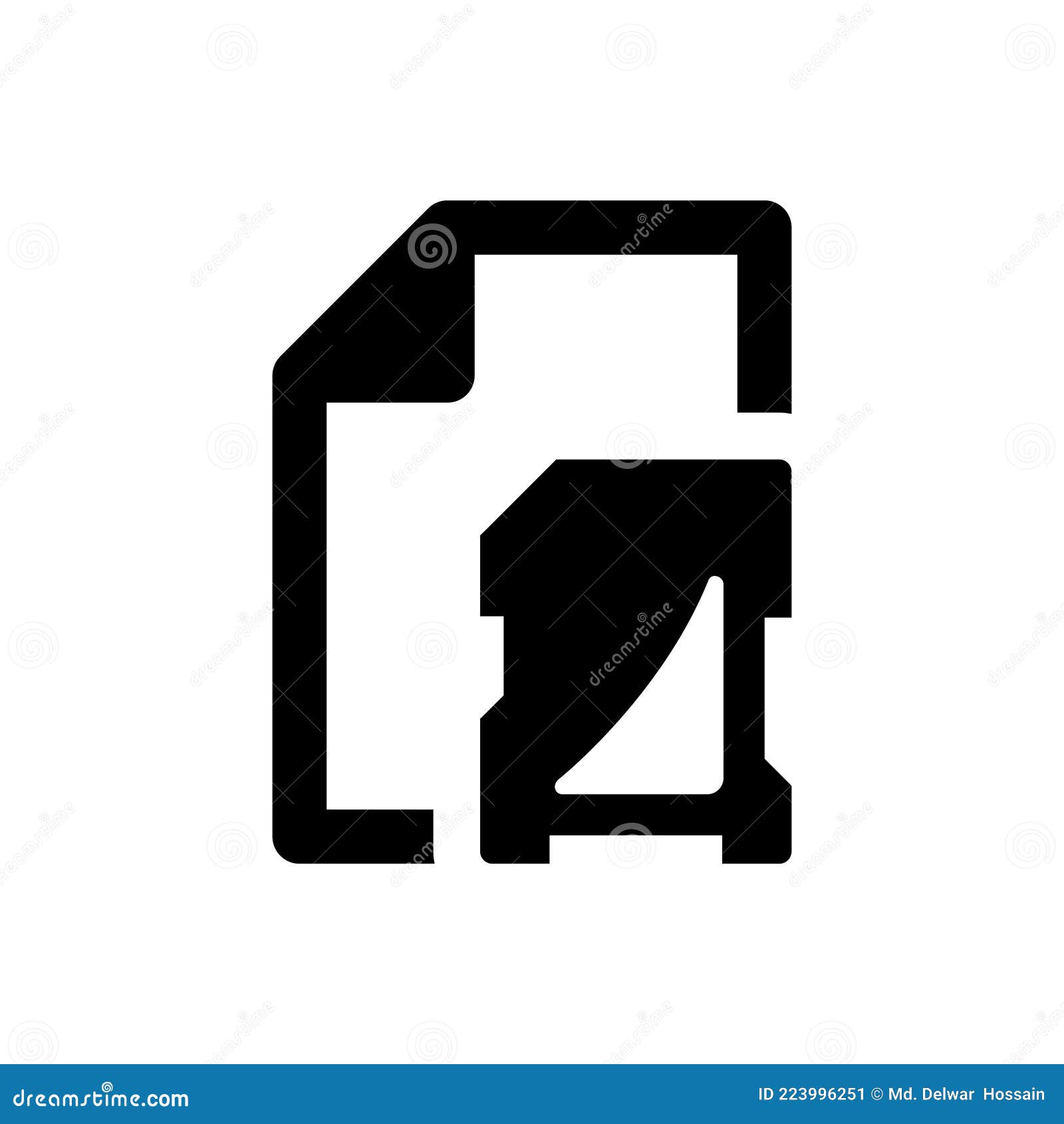 Save document icon stock vector. Illustration of symbol - 223996251