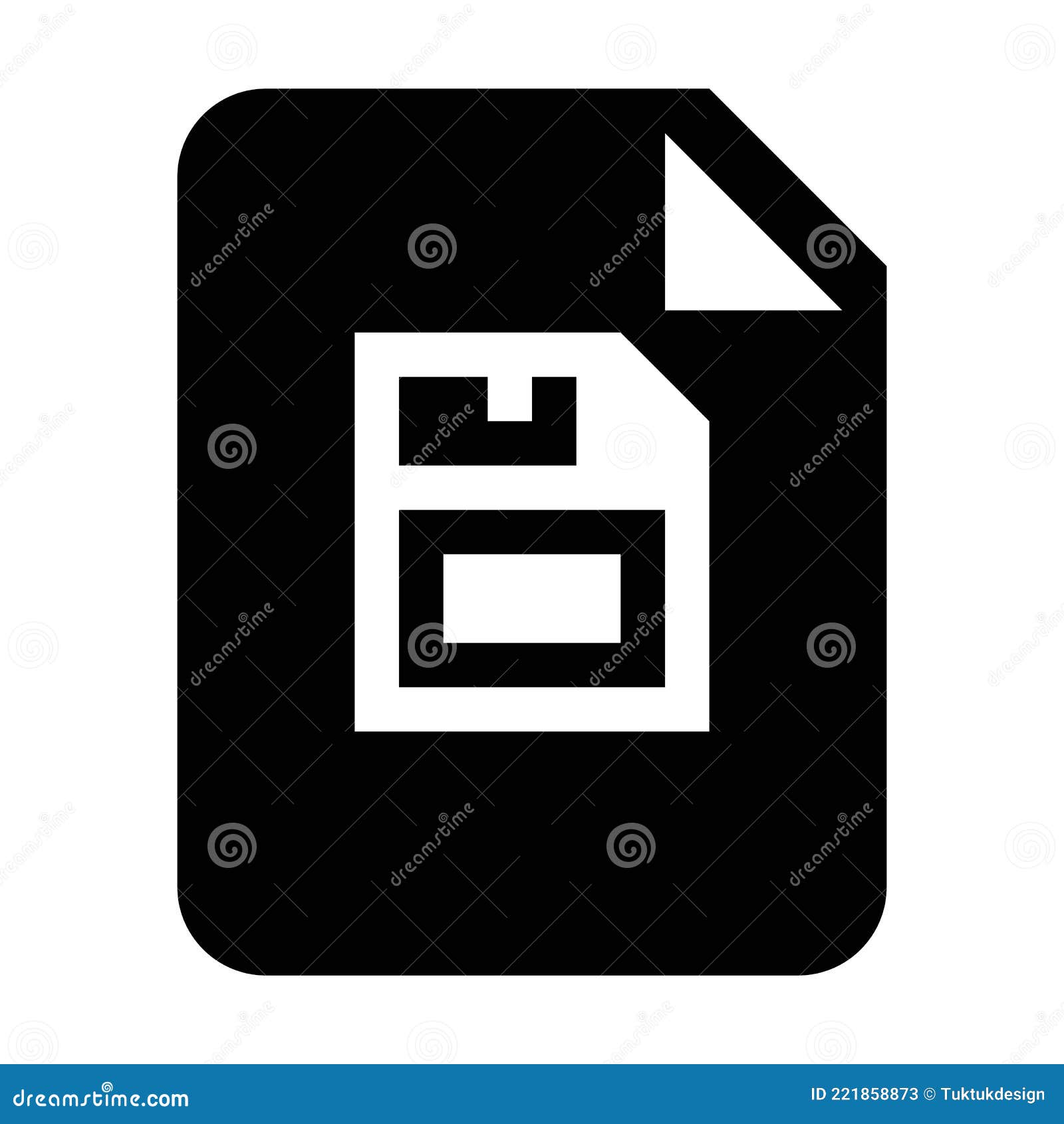Save Document Icon Vector with Saving File Symbol for Business ...
