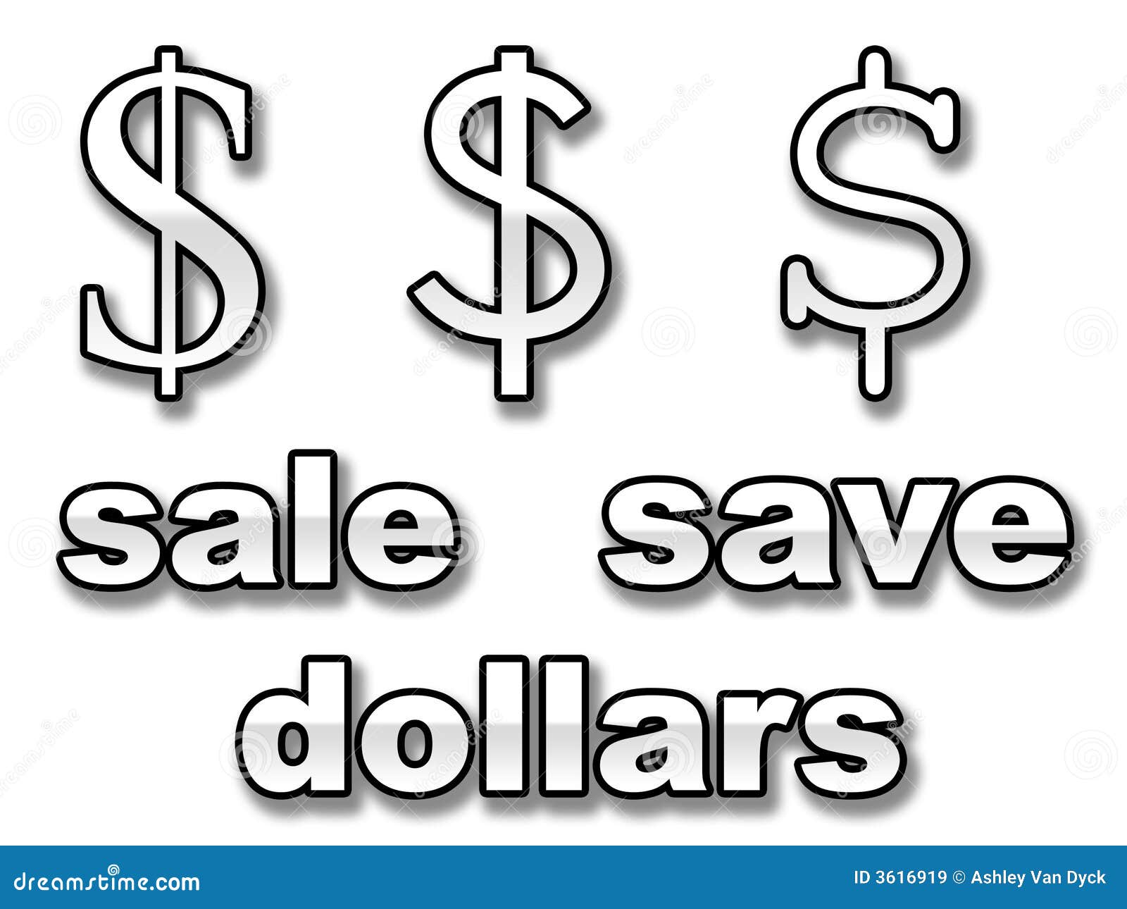 Save dollars stock illustration. Illustration of money - 3616919