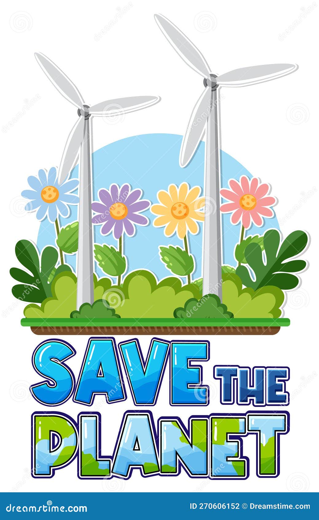 Save the Earth Banner Design Stock Vector - Illustration of globe, icon ...