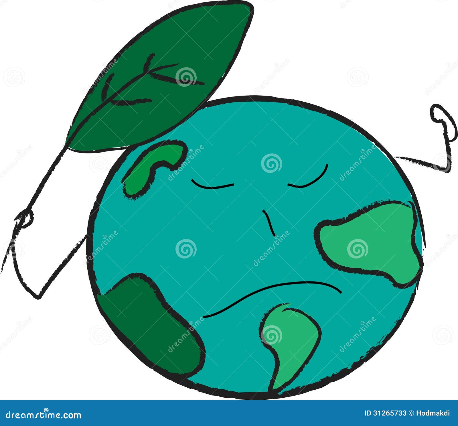 Save the Earth stock illustration. Illustration of warming - 31265733