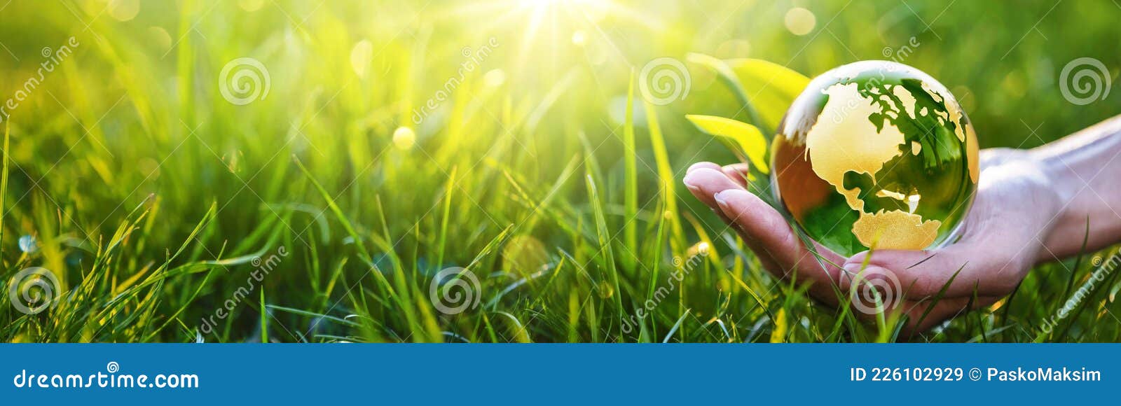 Save Earth Save Life, World Environment Day Concept. Environmental ...