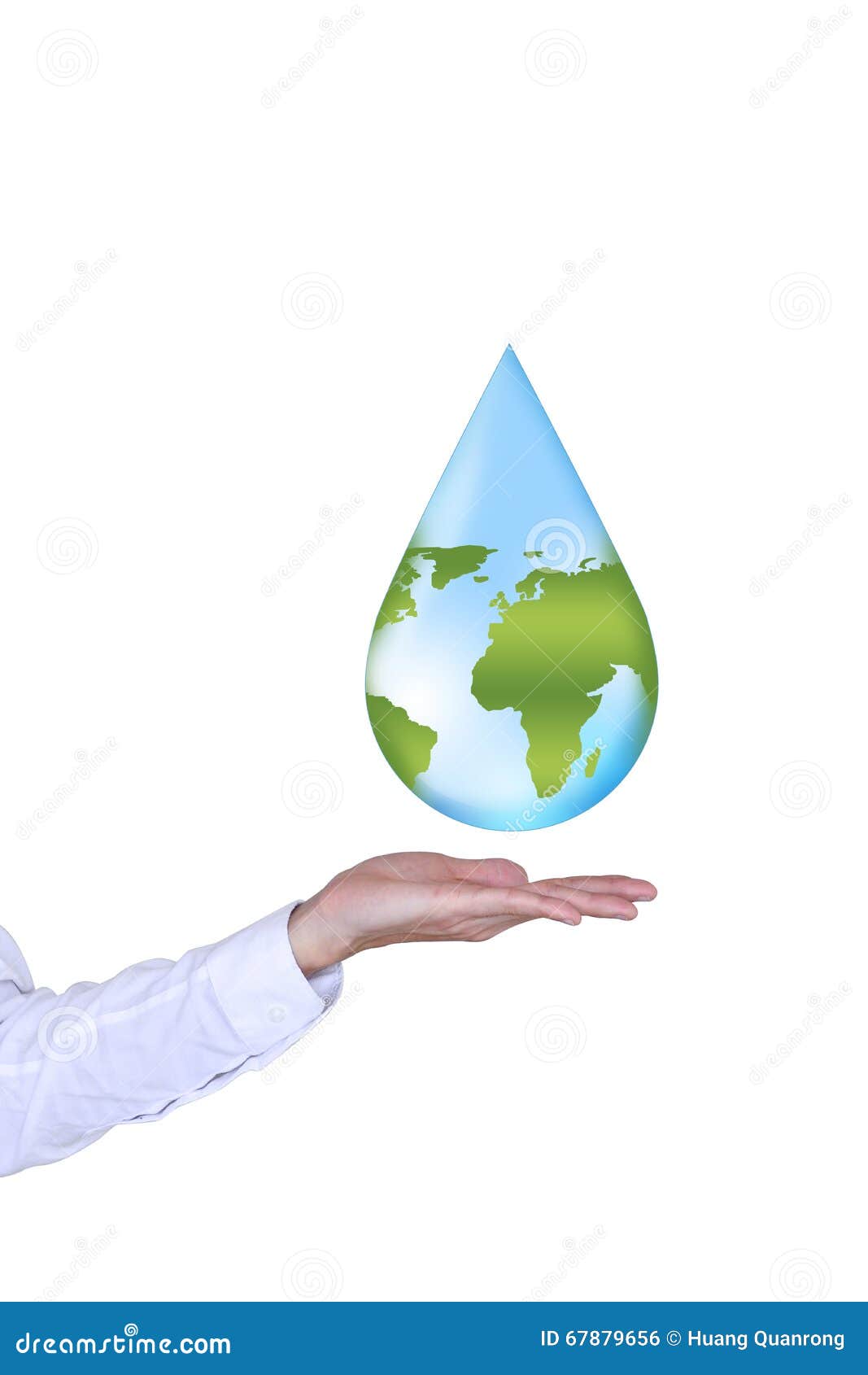Save Earth/ Water Concept stock illustration. Illustration of ...