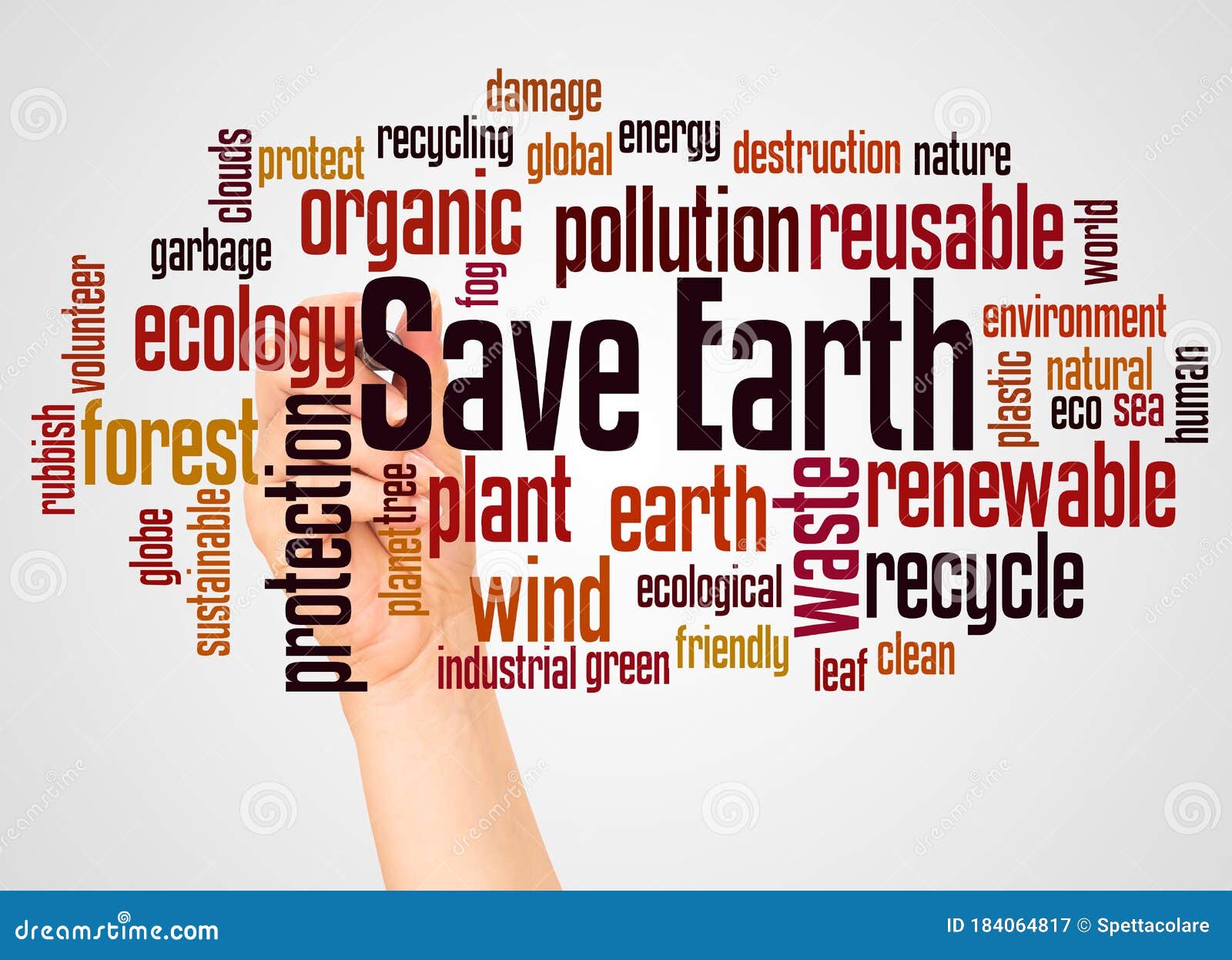 Earth Day Word With Wood World Globe Icon At Green Grass Room,Ecology ...