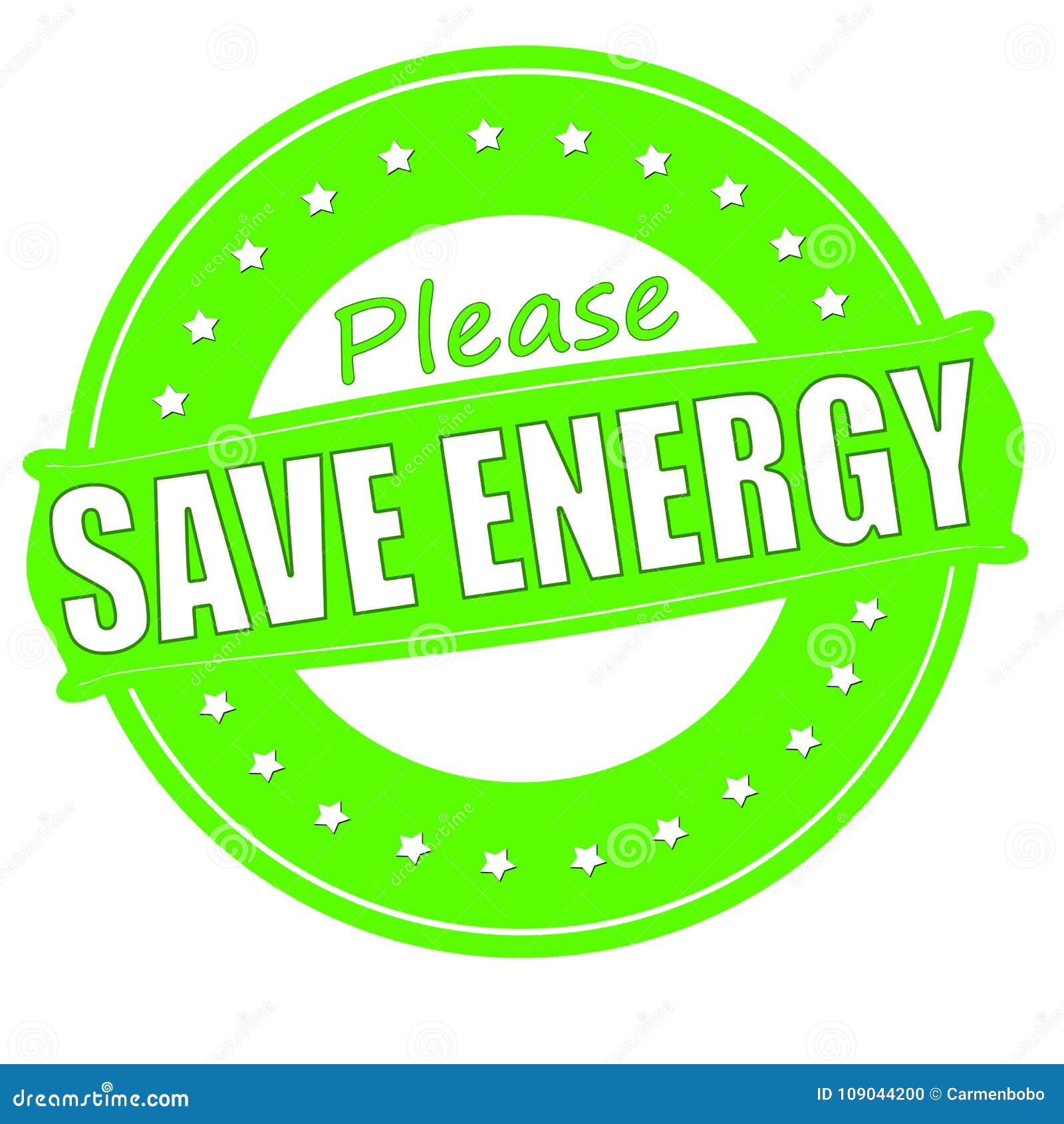 Save energy stock photo. Image of stamp, energy, concept - 109044200
