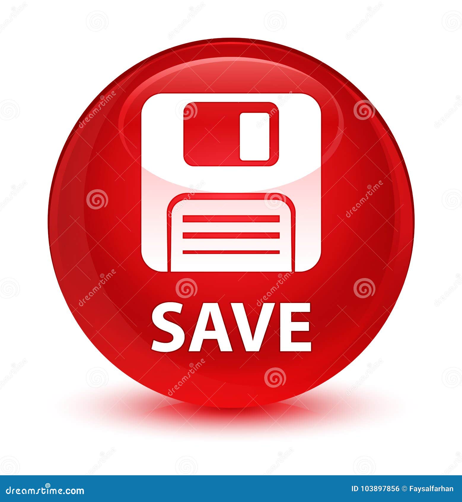 Save (floppy Disk Icon) Glassy Red Round Button Stock Illustration ... Save (floppy Disk Icon) Glassy Red Round Button Stock Illustration ...