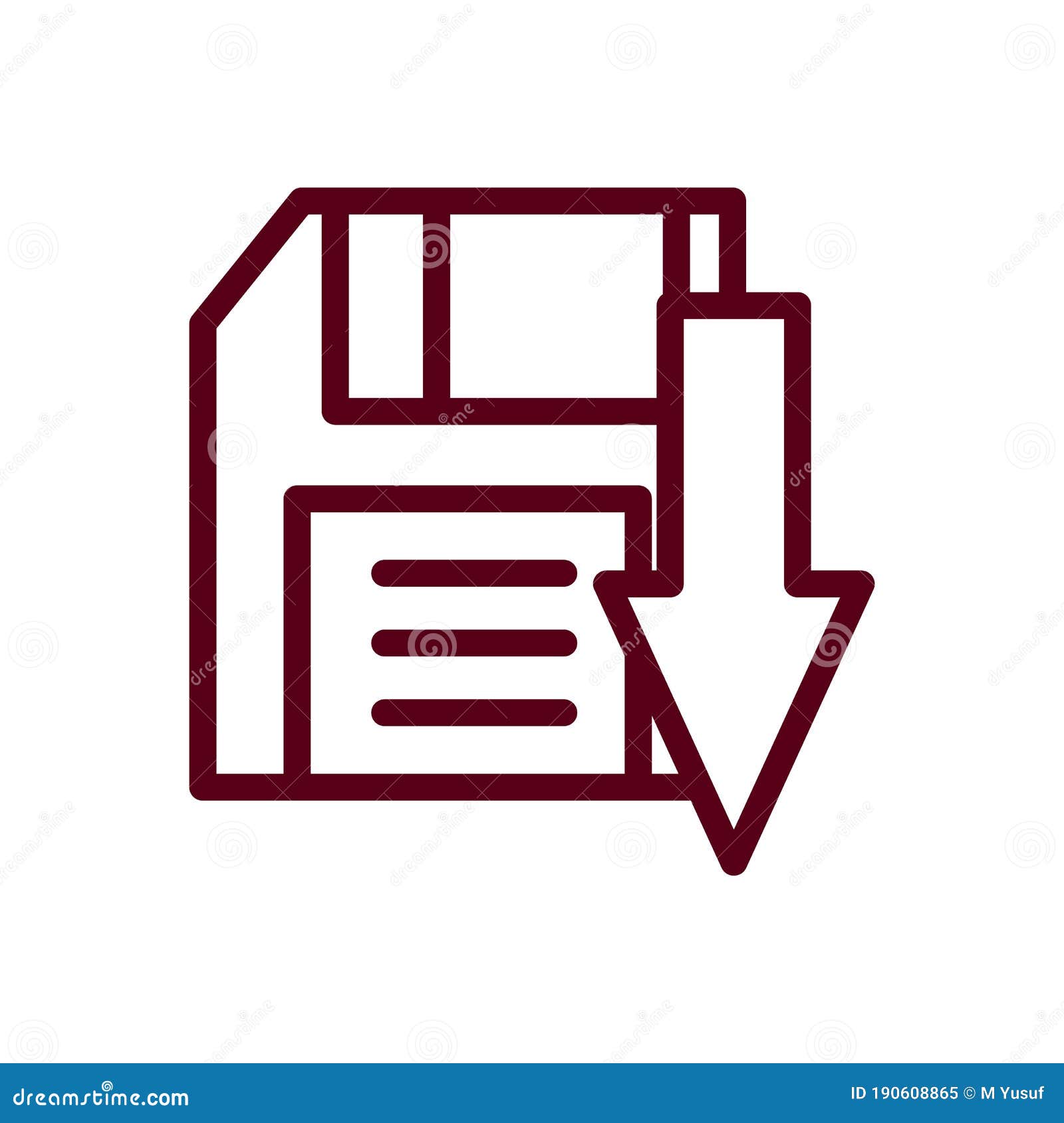 Save Game Diskette Vector Illustration Design Eps 10 Stock Vector ...