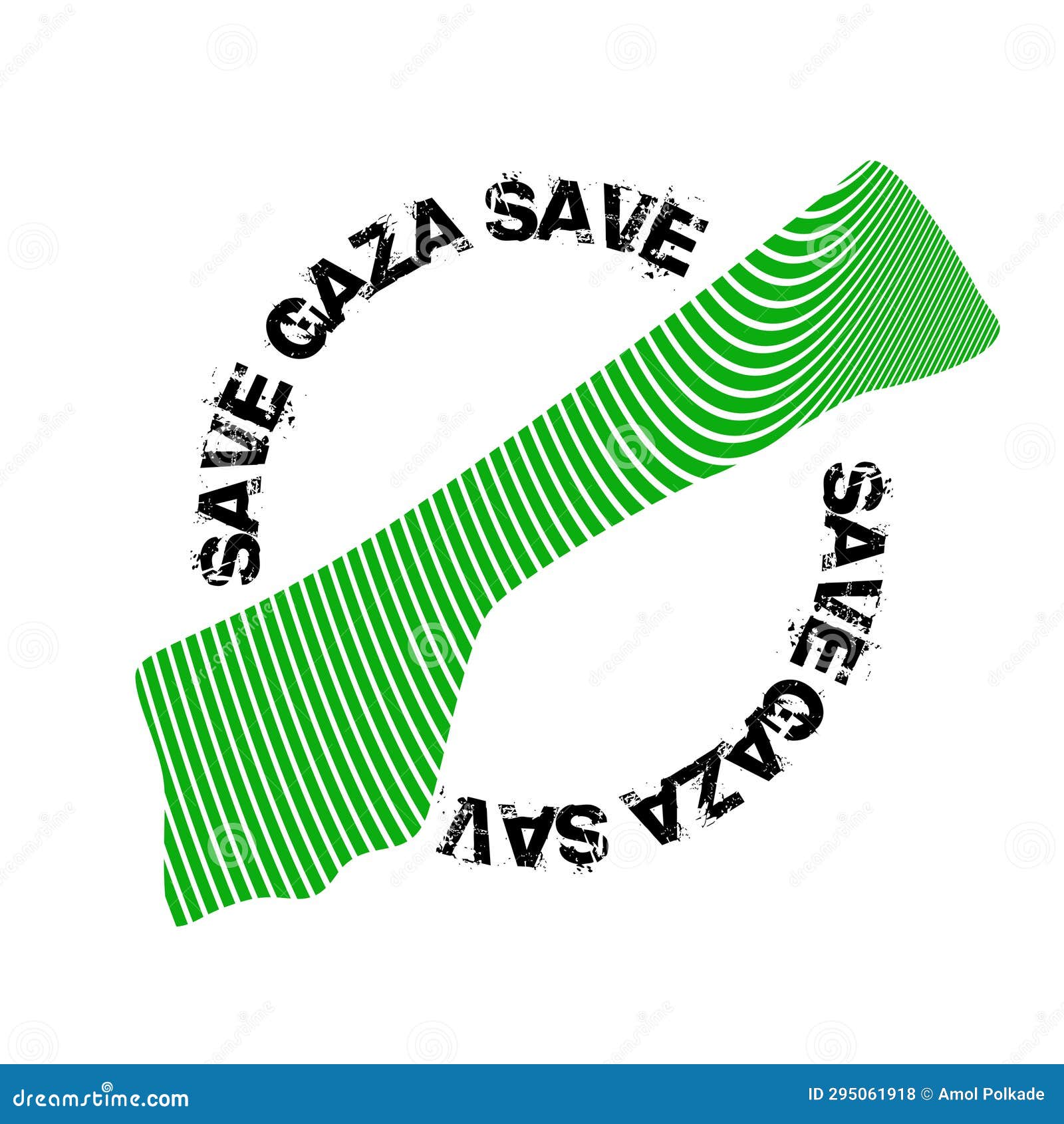 Save Gaza Free Palestine Typography Concept Background Design Template ...