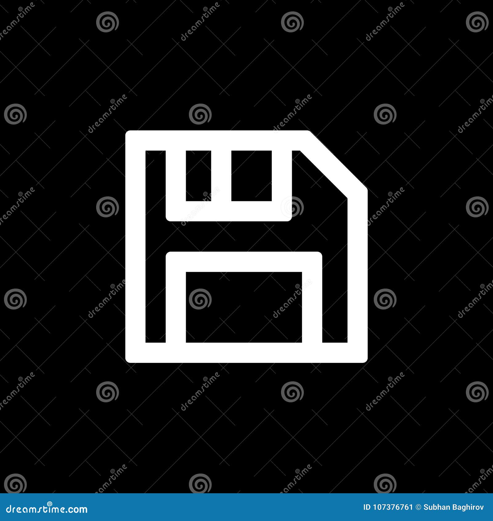 Save Icon for Simple Flat Style Ui Design Stock Vector - Illustration ...